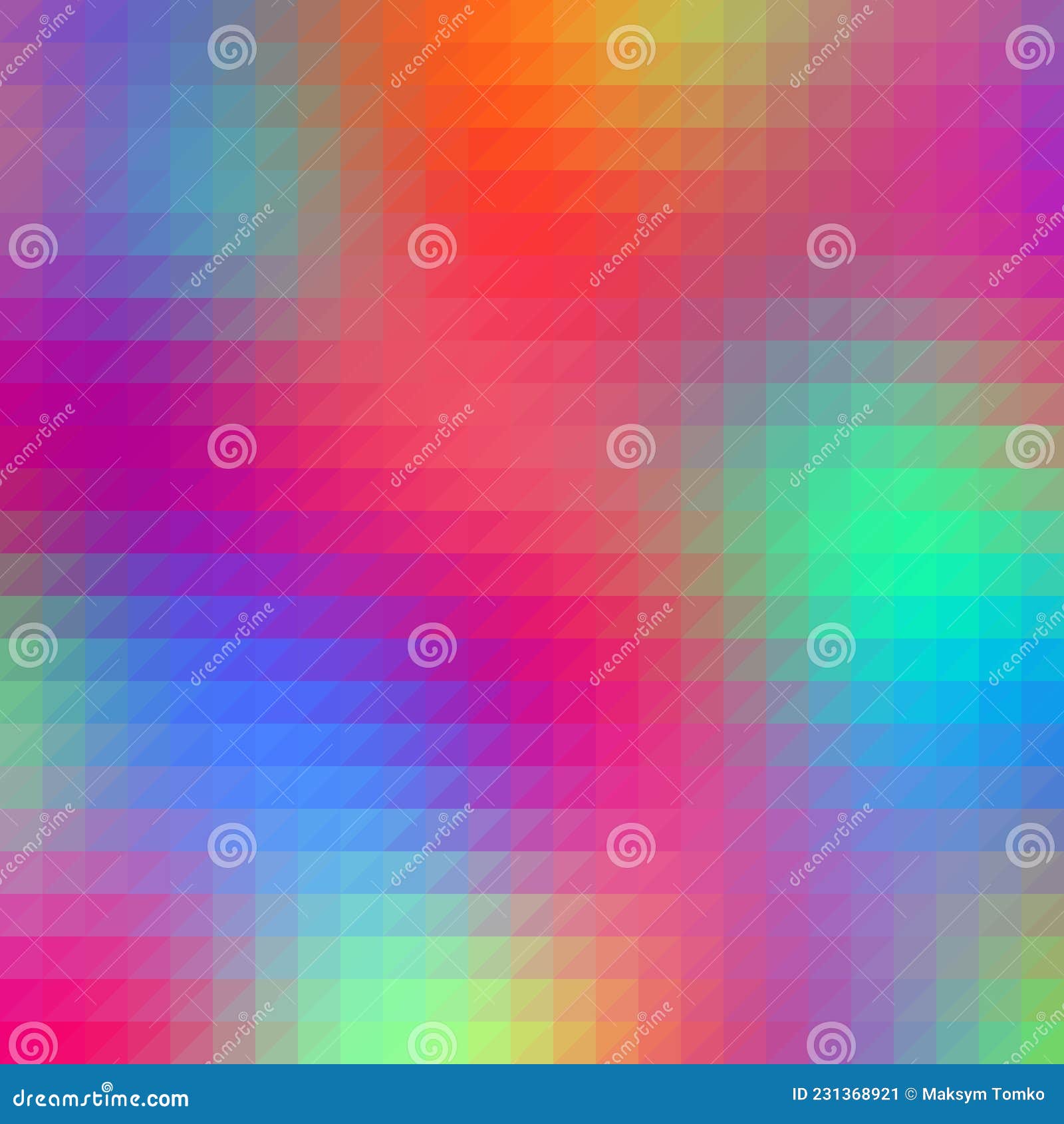 Color Pixel Background. Abstract Illustration. Eps 10 Stock Vector ...