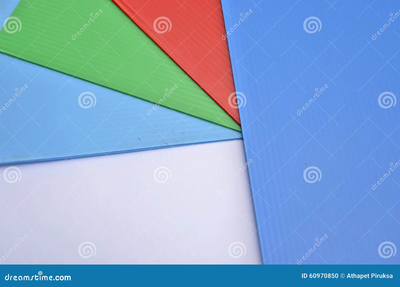 Color Plastic Board on the Paper Stock Photo - Image of board, paper ...