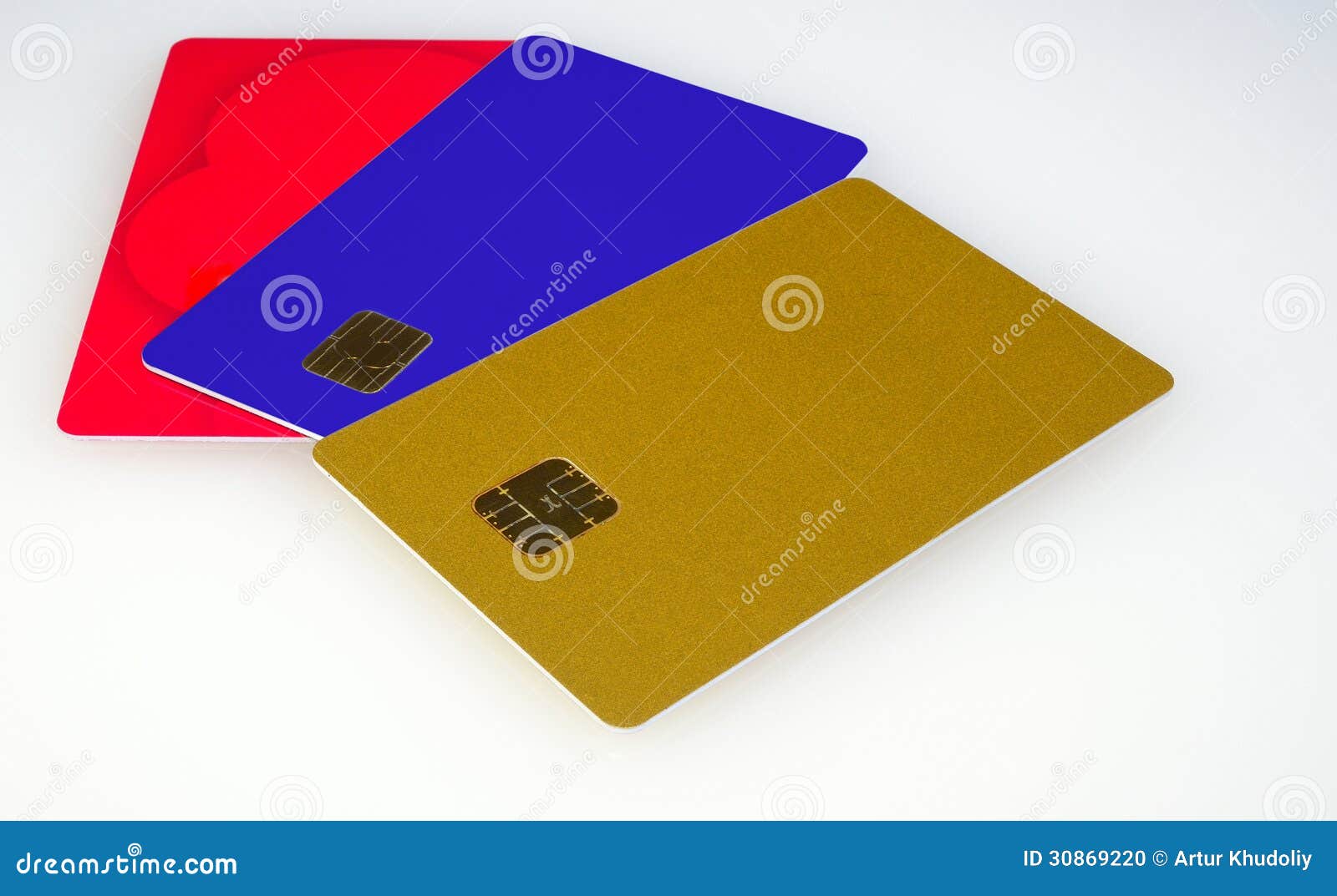 Color plastic cards stock photo. Image of yellow, plastic - 30869220
