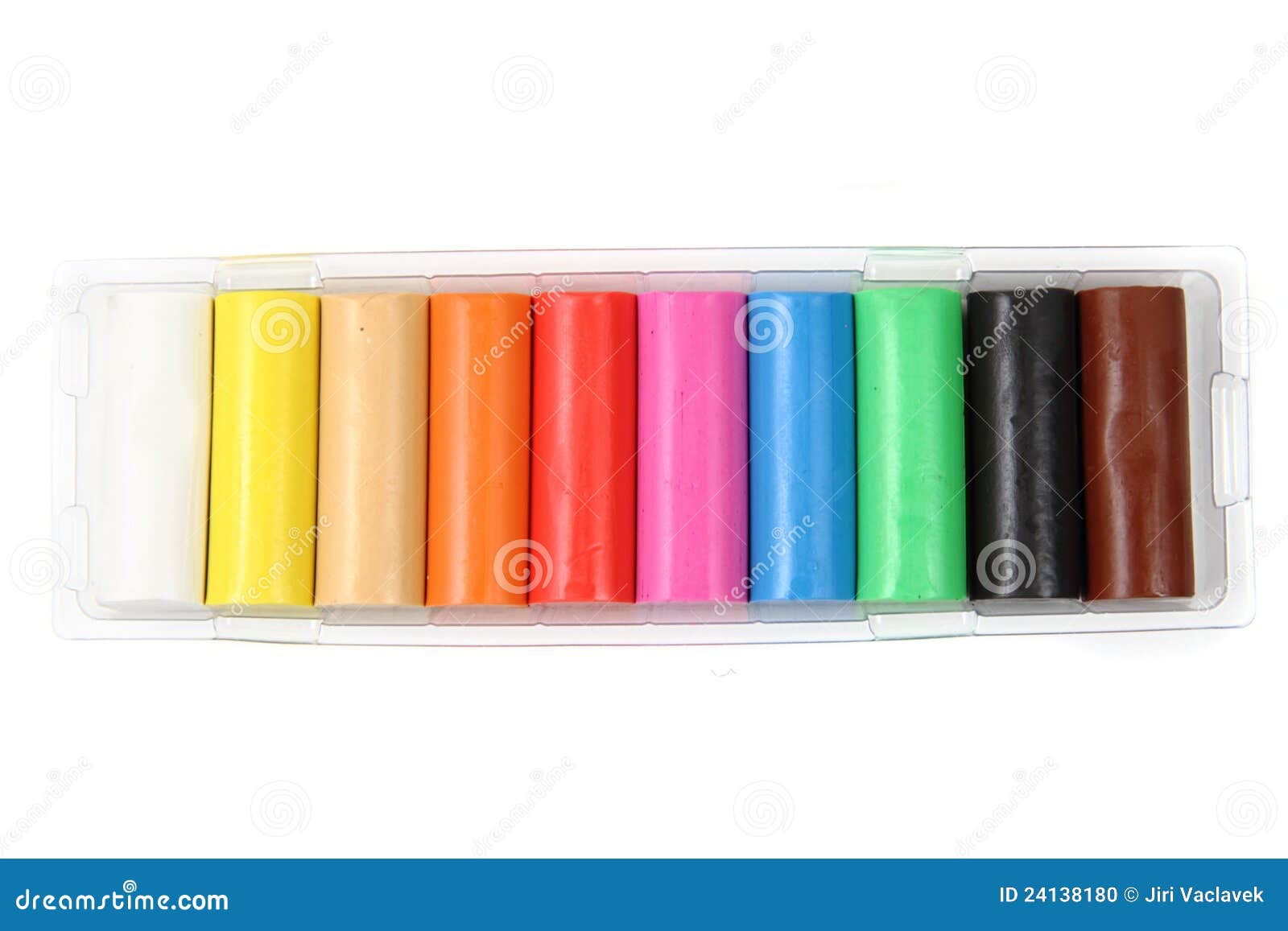 Color plasticine stock photo. Image of childhood, multicolored - 24138180