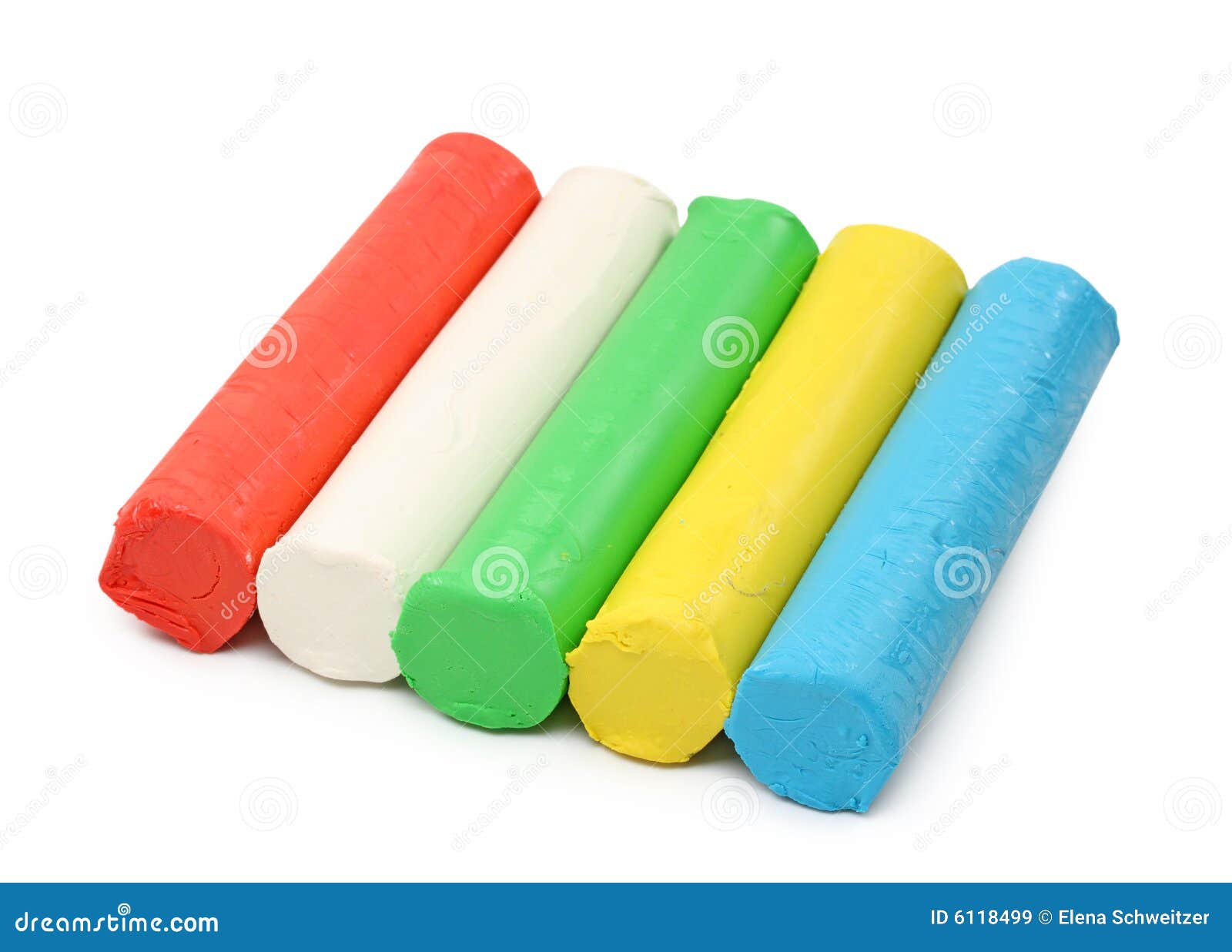 Color plasticine stock image. Image of clay, stripe, stack - 6118499