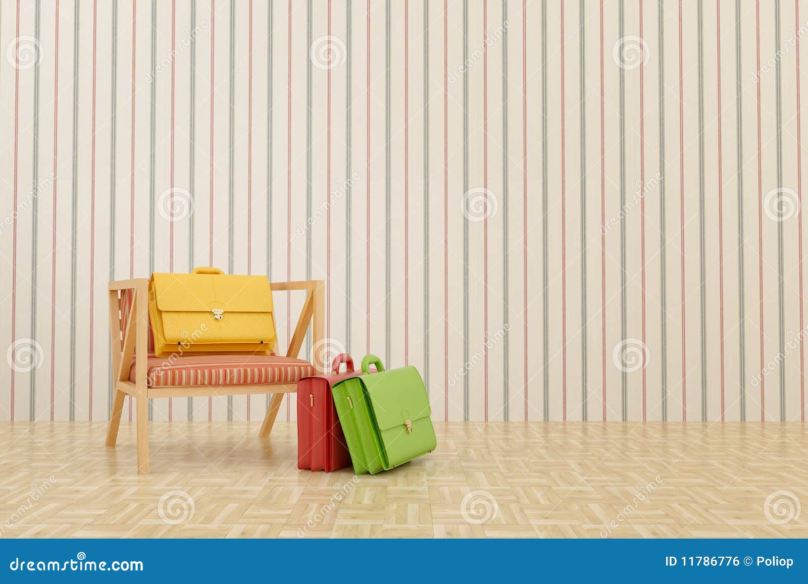 Color portfolios stock illustration. Illustration of floor - 11786776