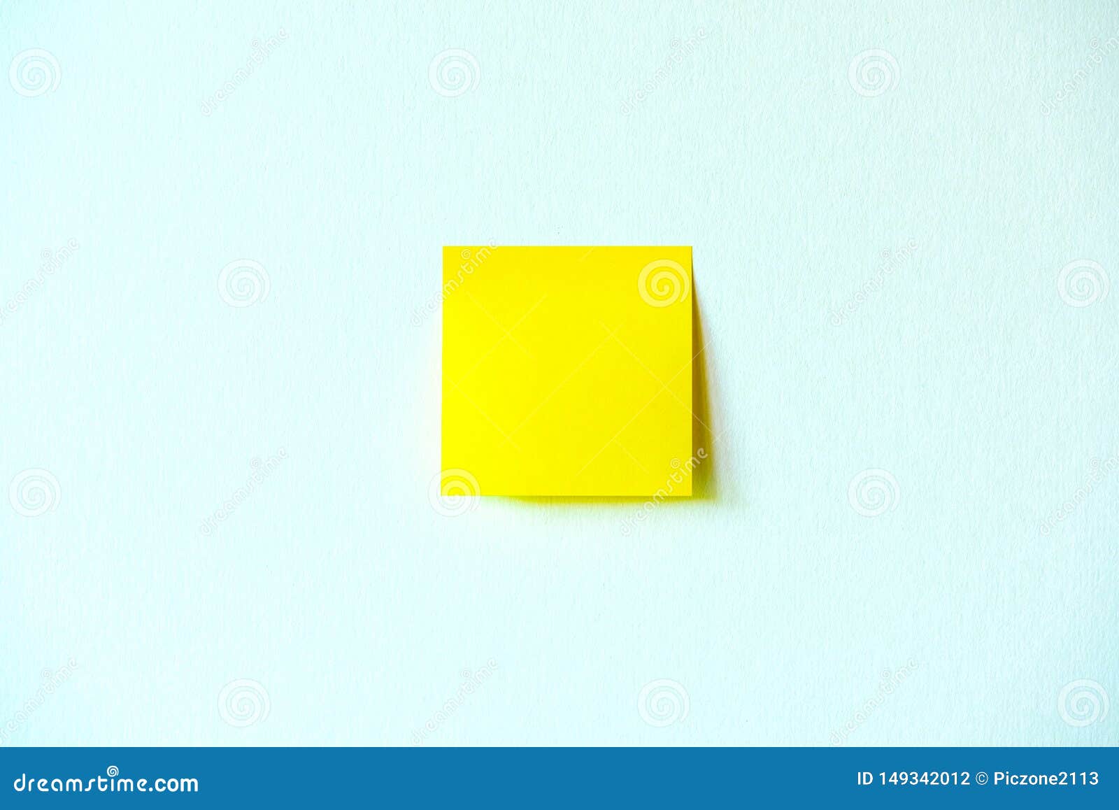 Color Post it on a White Background Stock Photo - Image of message ...