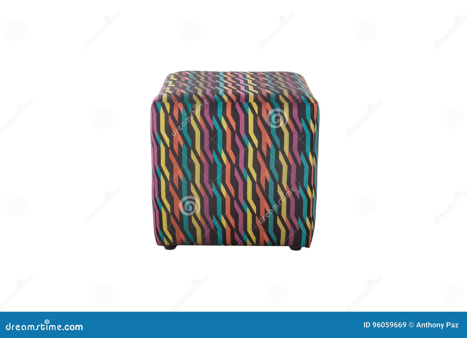 Color pouf stock image. Image of decorating, furnishing - 96059669