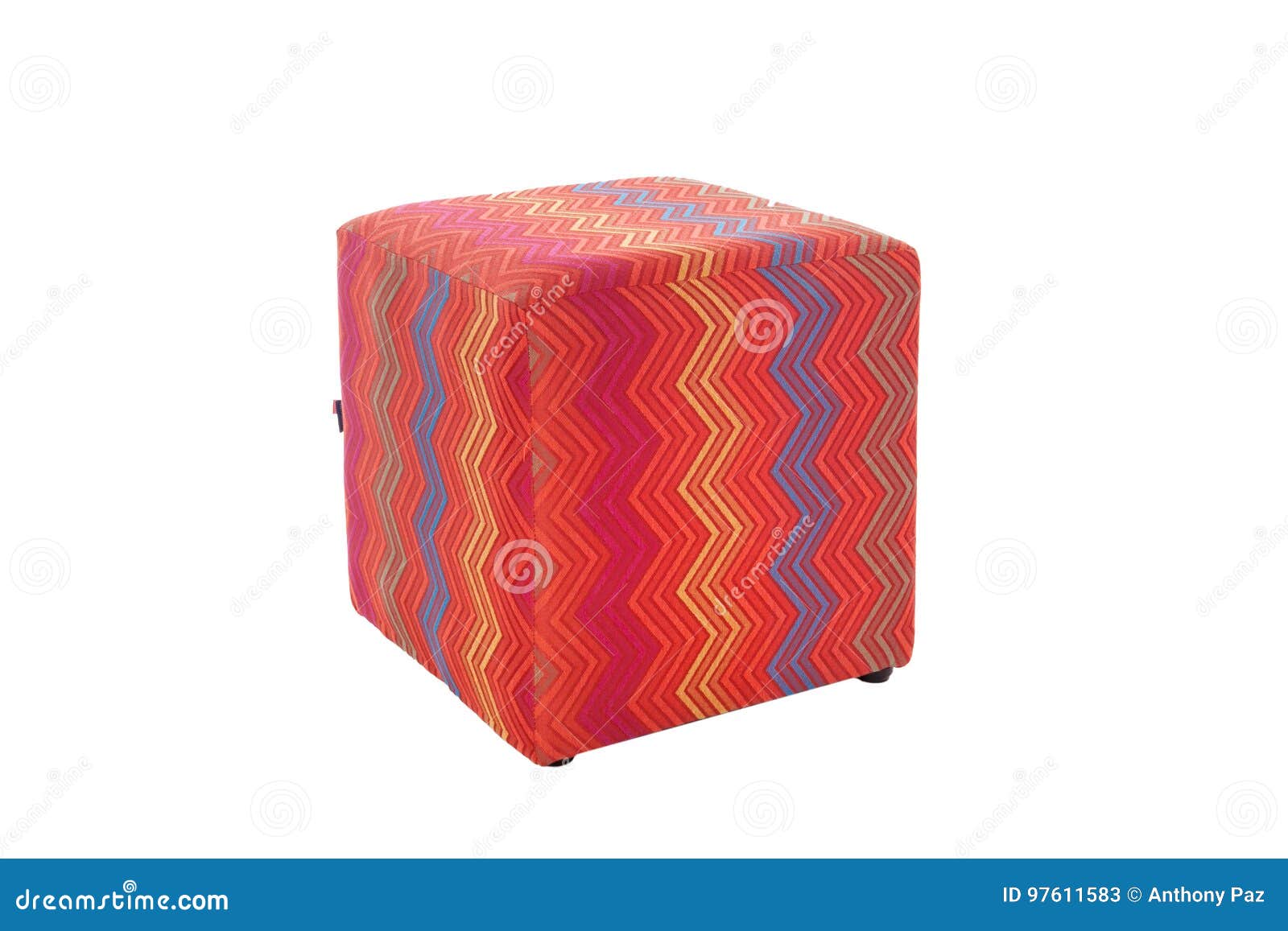 Color pouf stock image. Image of foot, traditional, fabric - 97611583