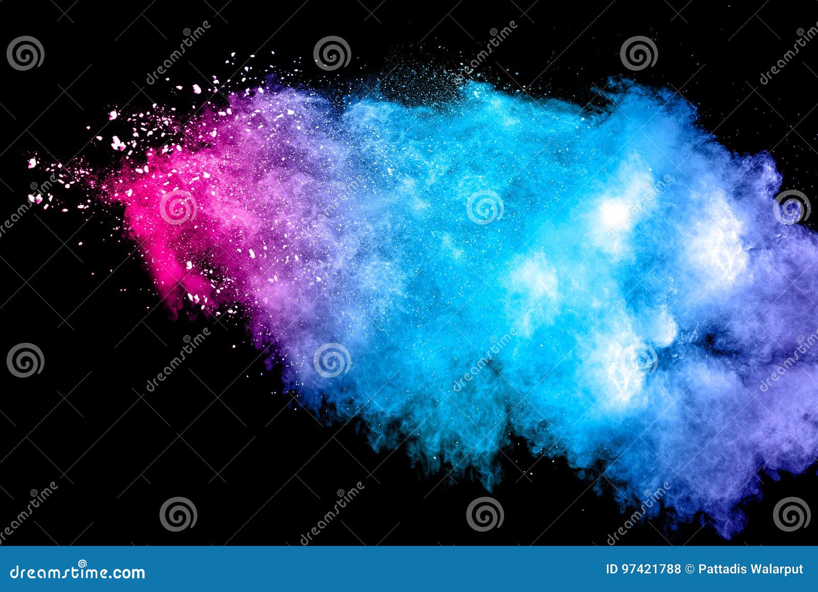 Color powder explosion stock photo. Image of fantasy - 97421788