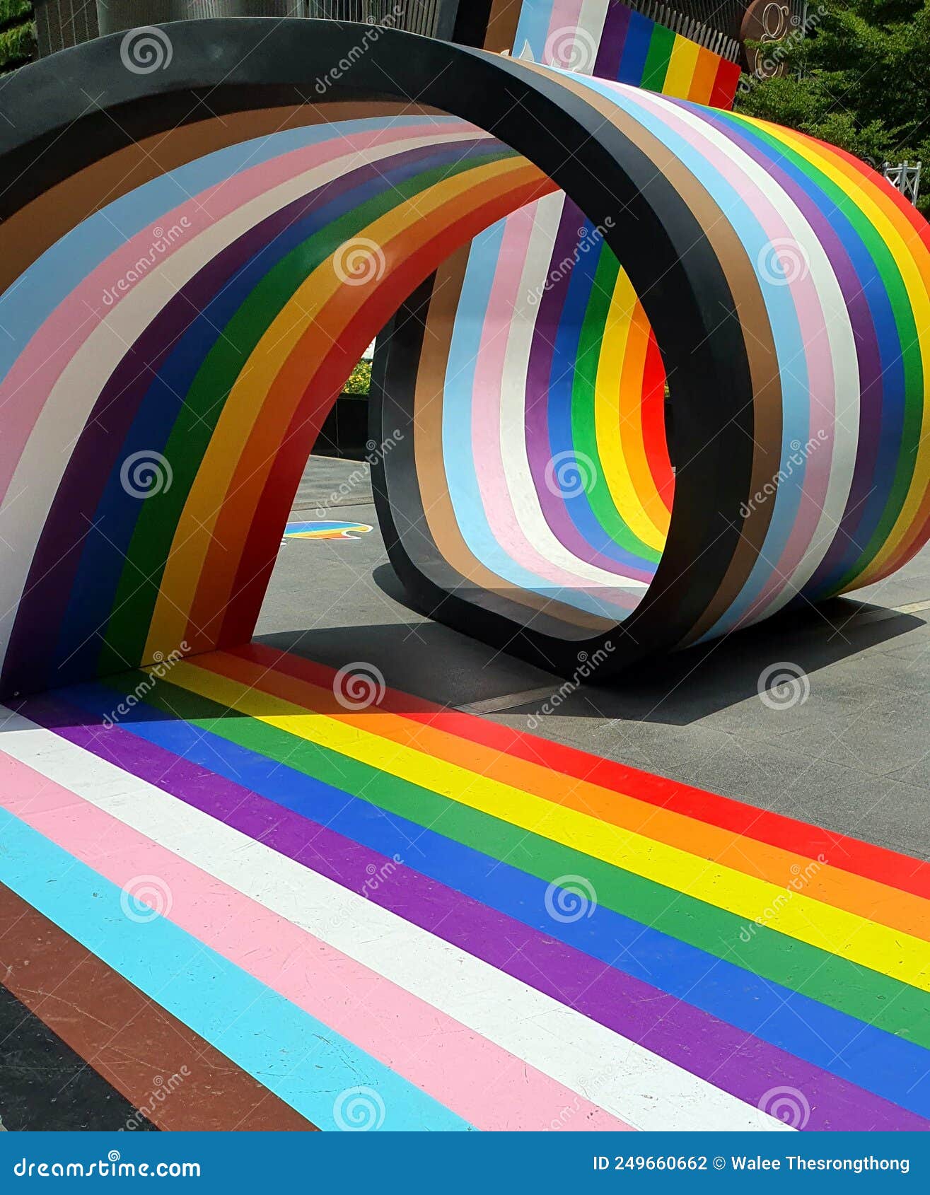 Color of pride month stock photo. Image of colorful - 249660662