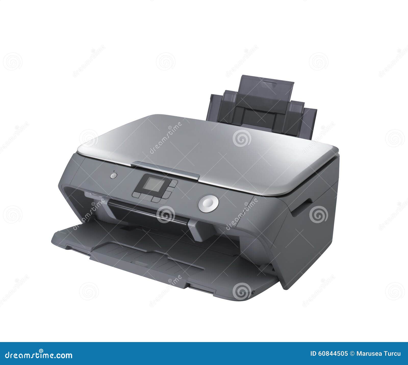 Color printer device stock image. Image of background - 60844505