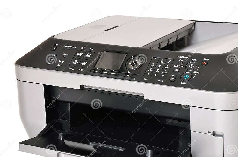 Color printer and scanner stock photo. Image of color - 17782204