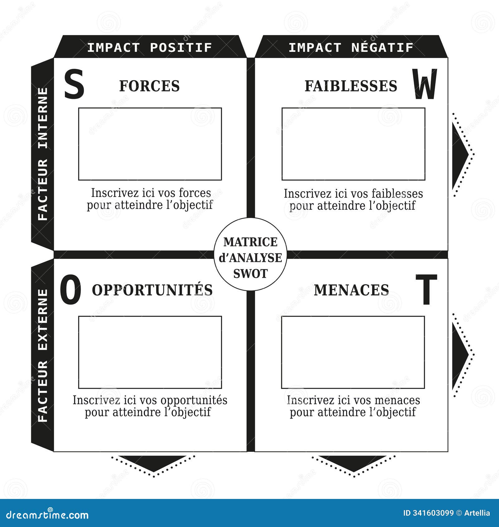 Black SWOT Analysis Business Diagram, Icon Or Logo Royalty-Free Stock ...