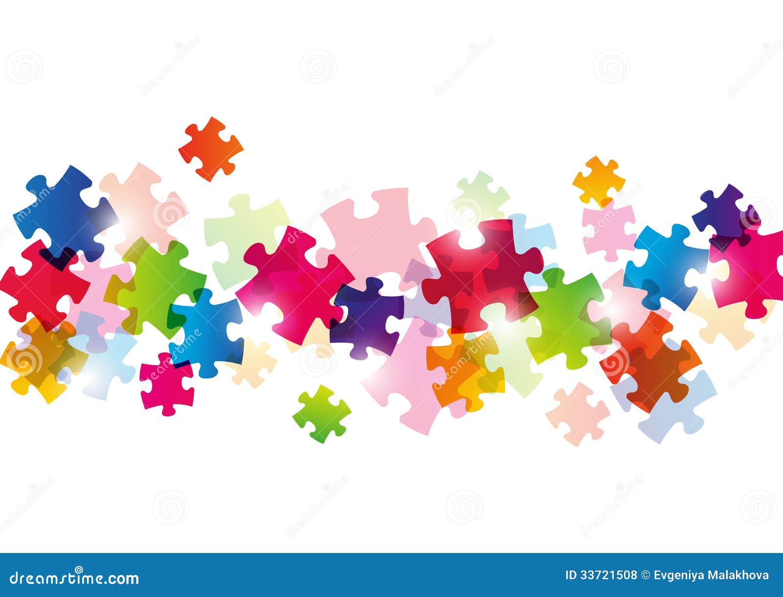 Color Puzzle Background Vector Illustration | CartoonDealer.com #33721508