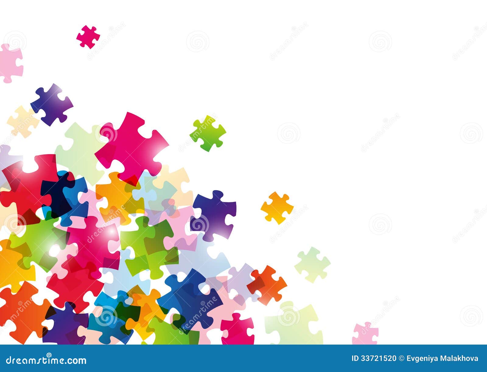 Color puzzle background stock vector. Illustration of element - 33721520