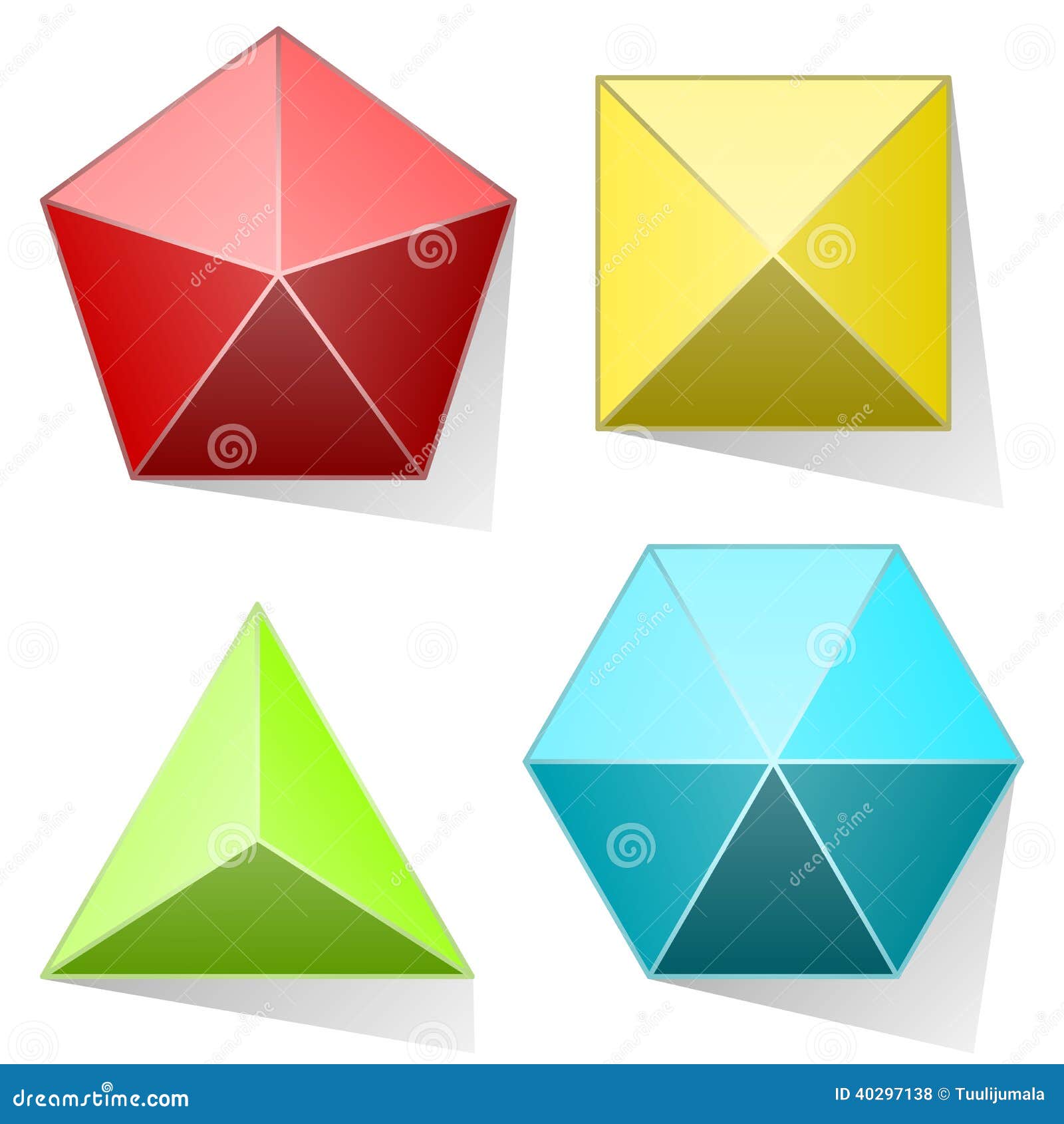 Color Pyramid Diagram Royalty-Free Stock Photo | CartoonDealer.com ...