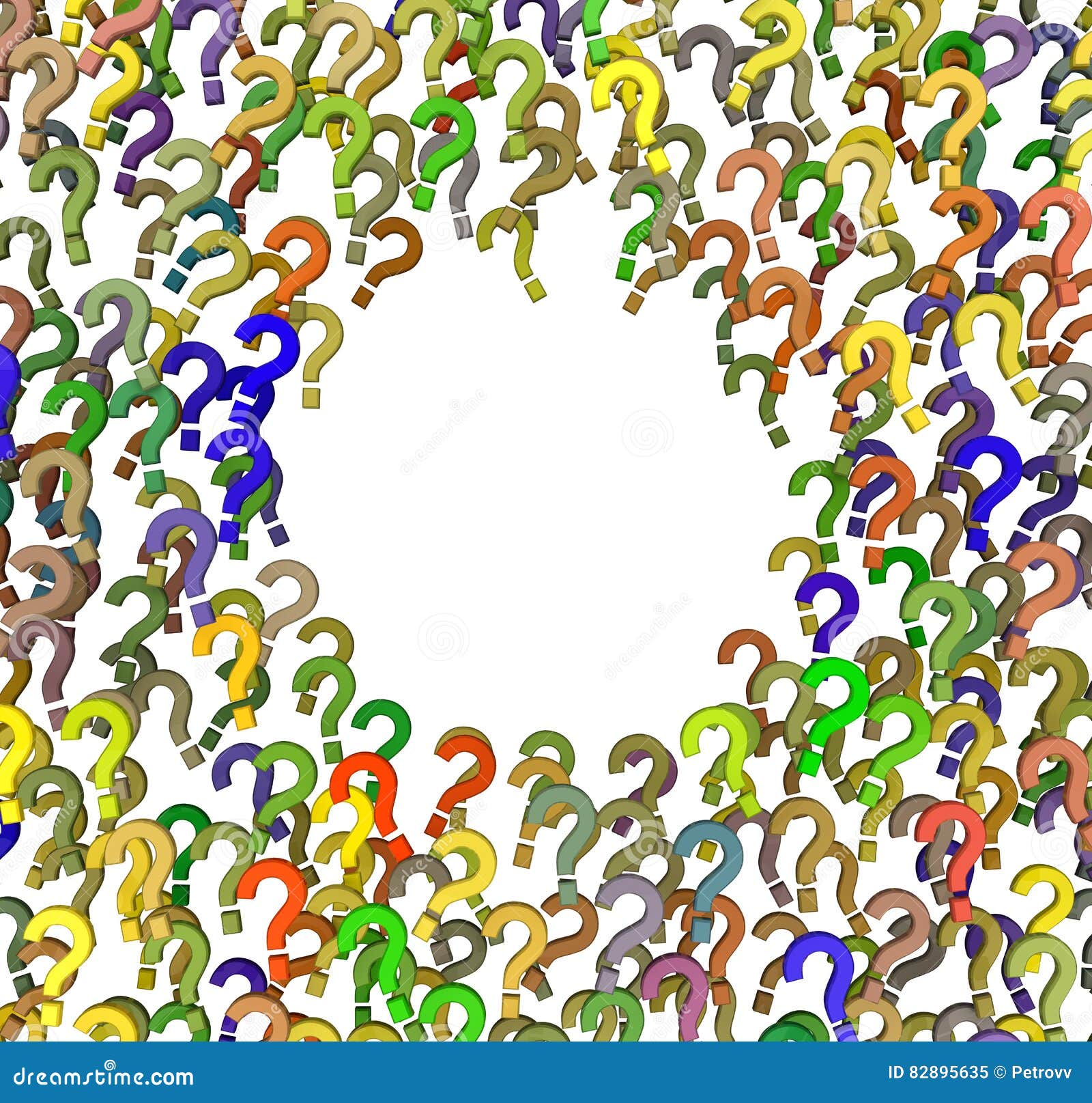 Question Mark Border Clip Art