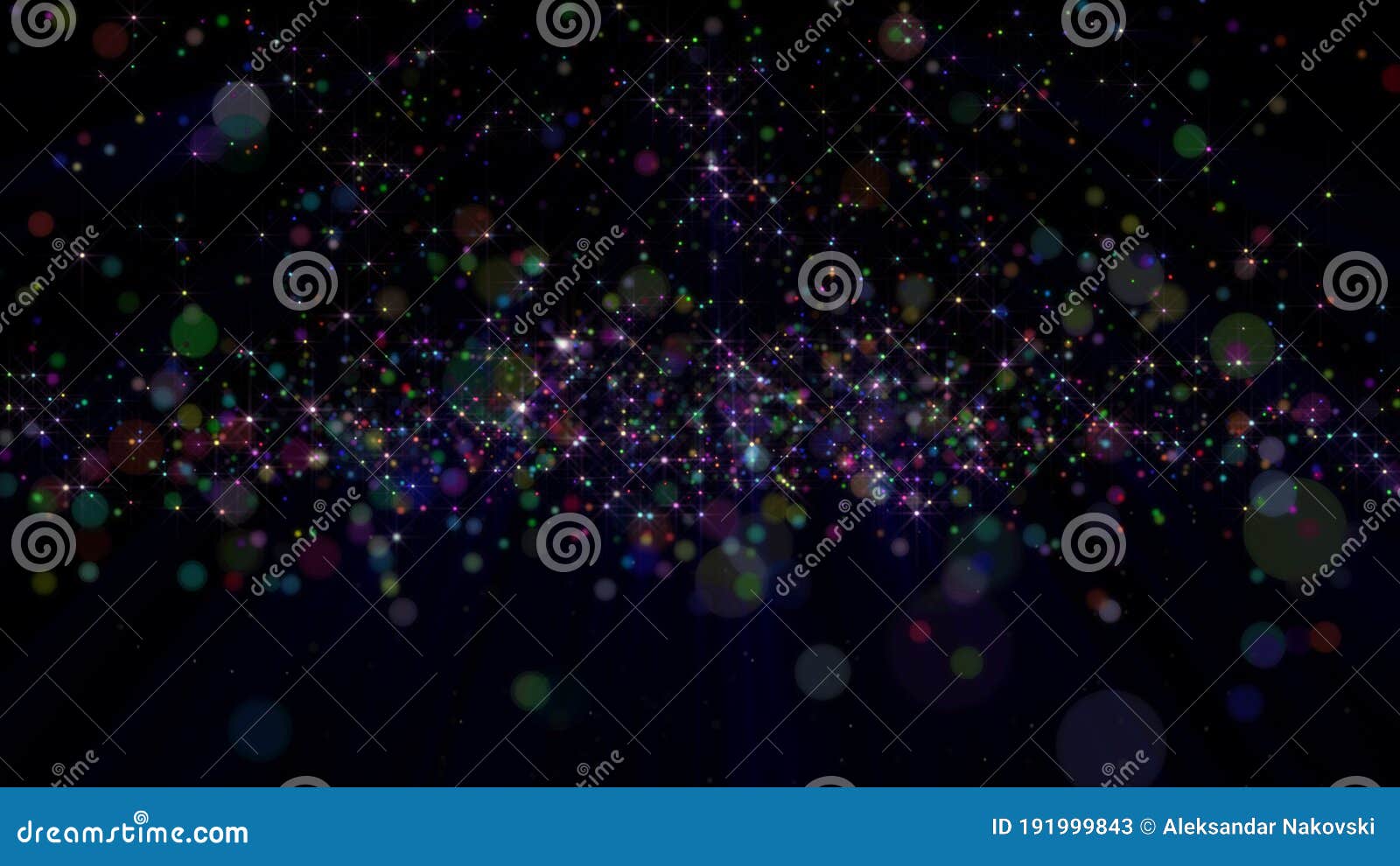 Color Rain Particle Abstract Background Stock Illustration ...