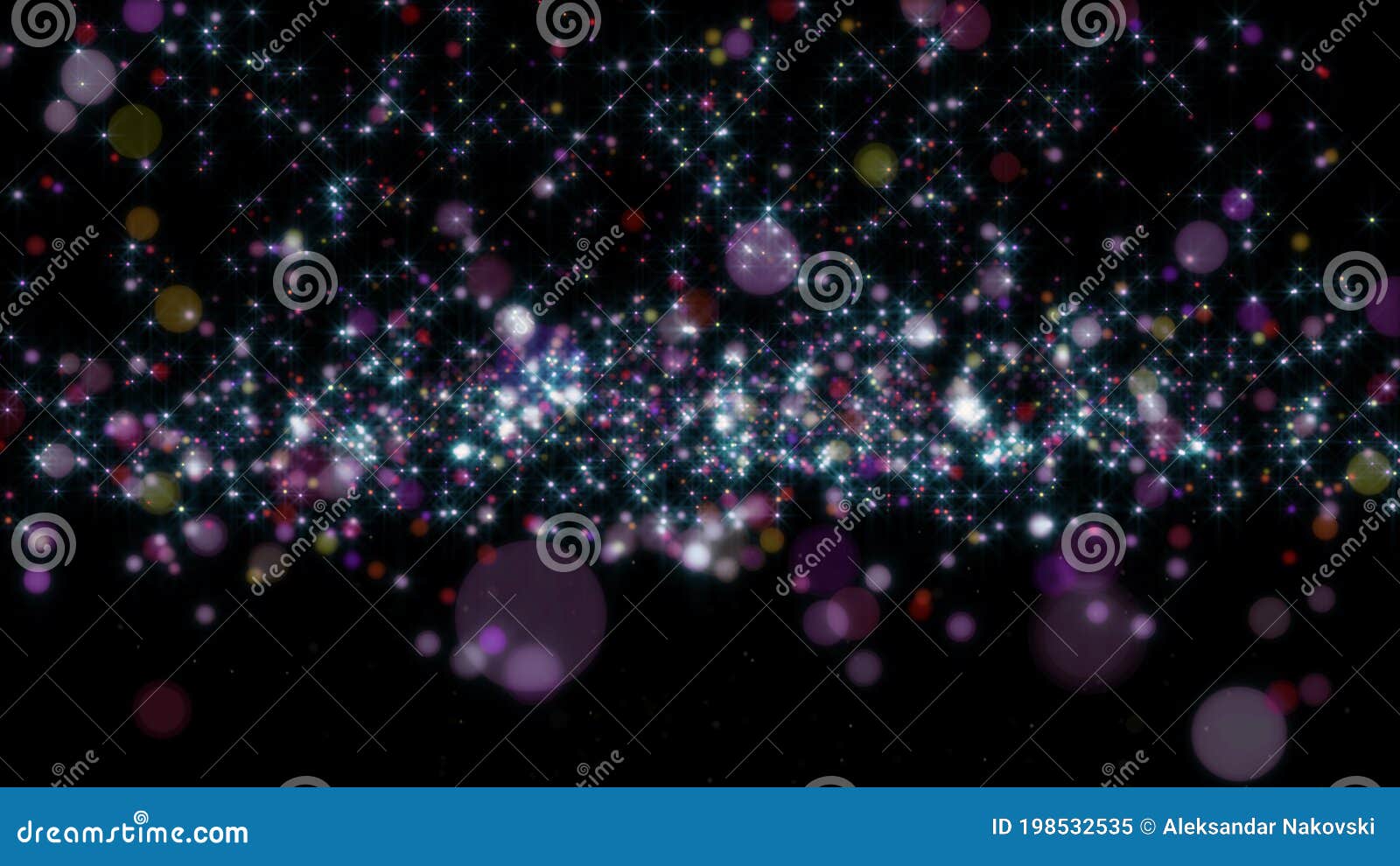 Color Rain Particle Abstract Background Stock Illustration ...