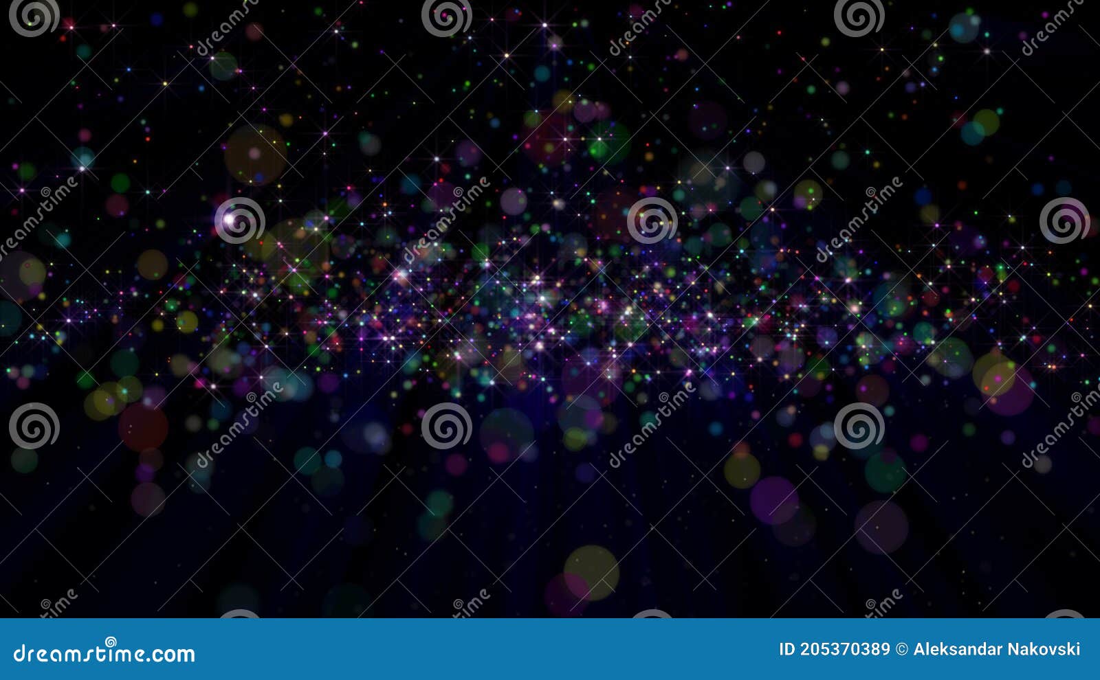Color Rain Particle Abstract Background Stock Illustration ...