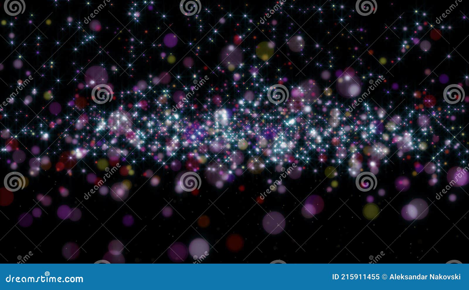 Color Rain Particle Abstract Background Stock Illustration ...