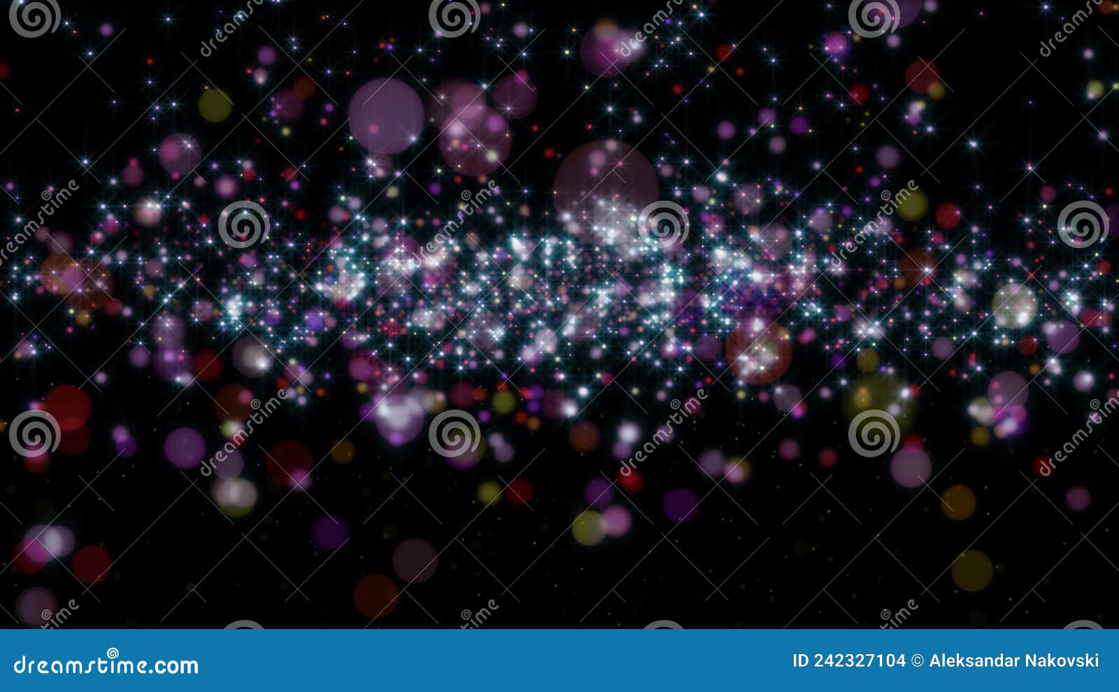 Color Rain Particle Abstract Background Stock Illustration ...