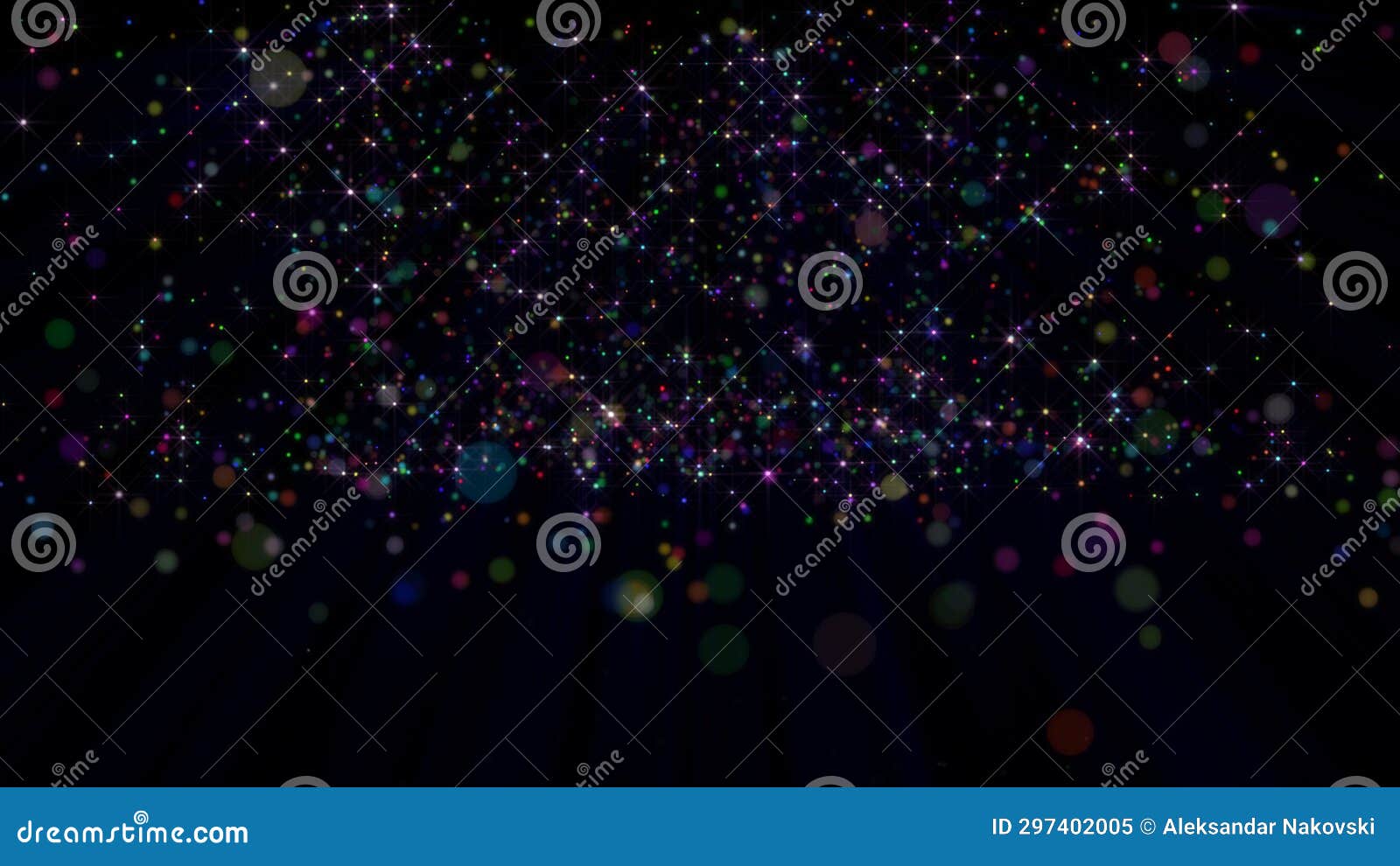 Color Rain Particle Abstract Background Stock Illustration ...