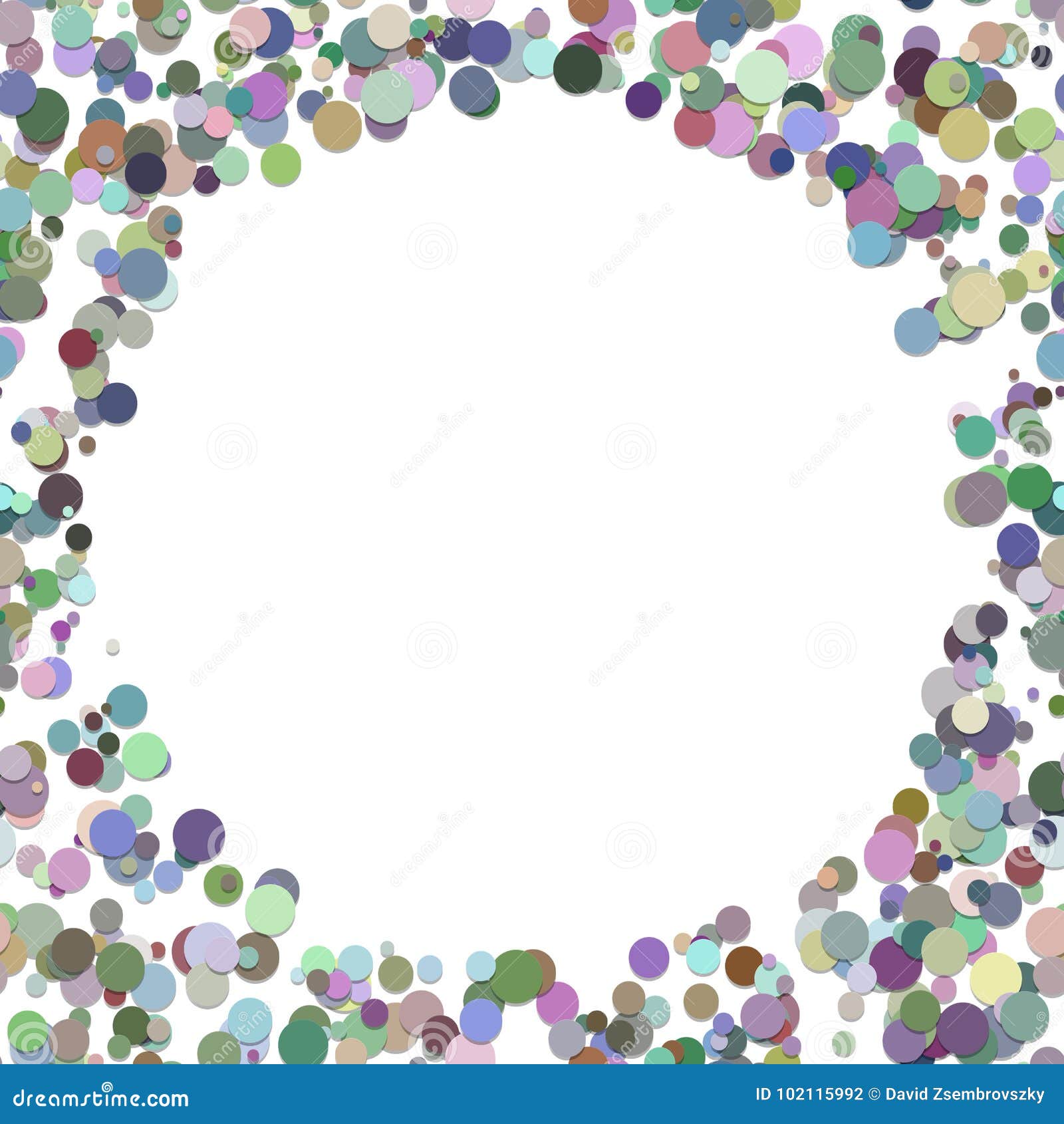Color Random Dot Background - Trendy Vector Illustration from Colorful ...