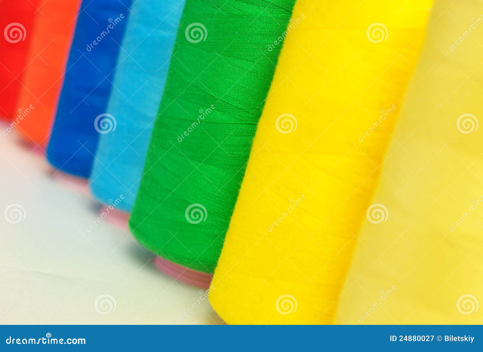 Color range stock image. Image of bobbin, circle, macro - 24880027