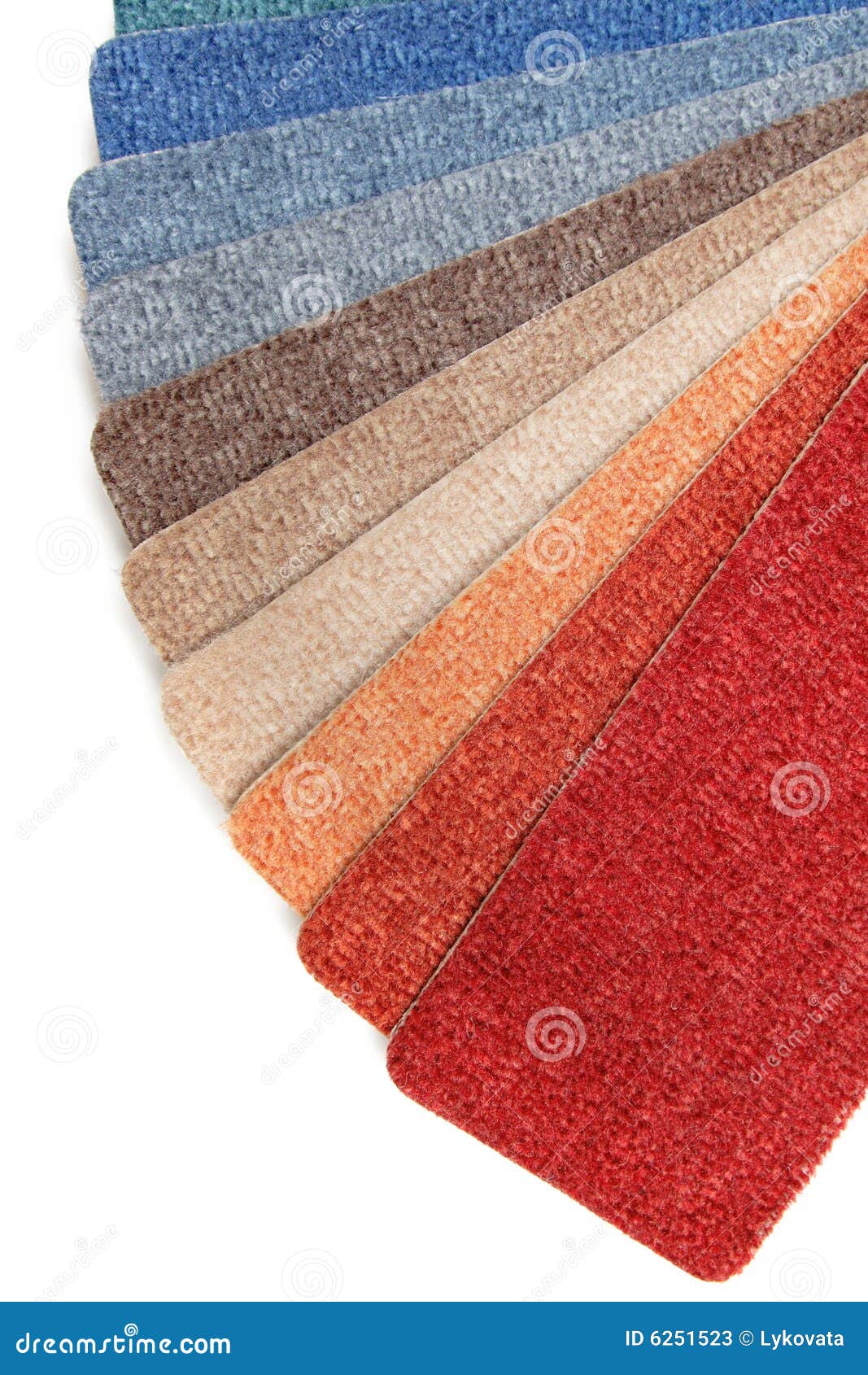 Color Range of Carpet Samples Stock Image - Image of catalog ...