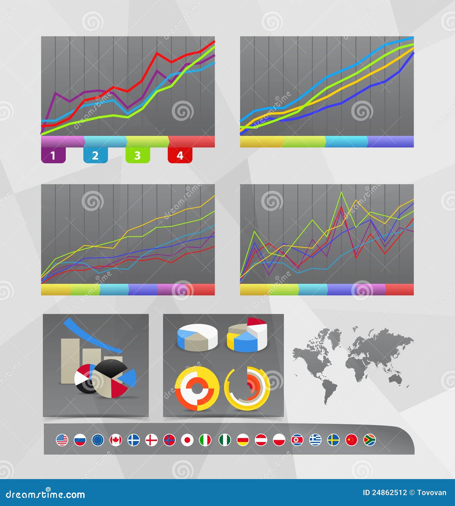 Color Rating Scheme Templates Stock Vector - Illustration of label ...