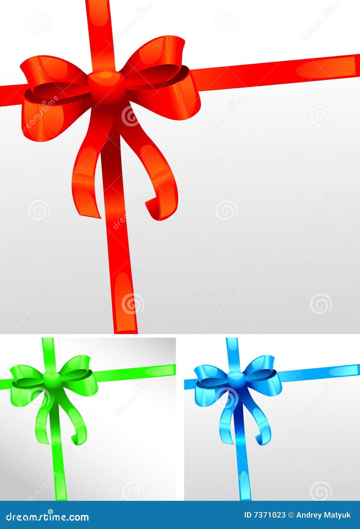 Color ribbons stock vector. Illustration of celebration - 7371023