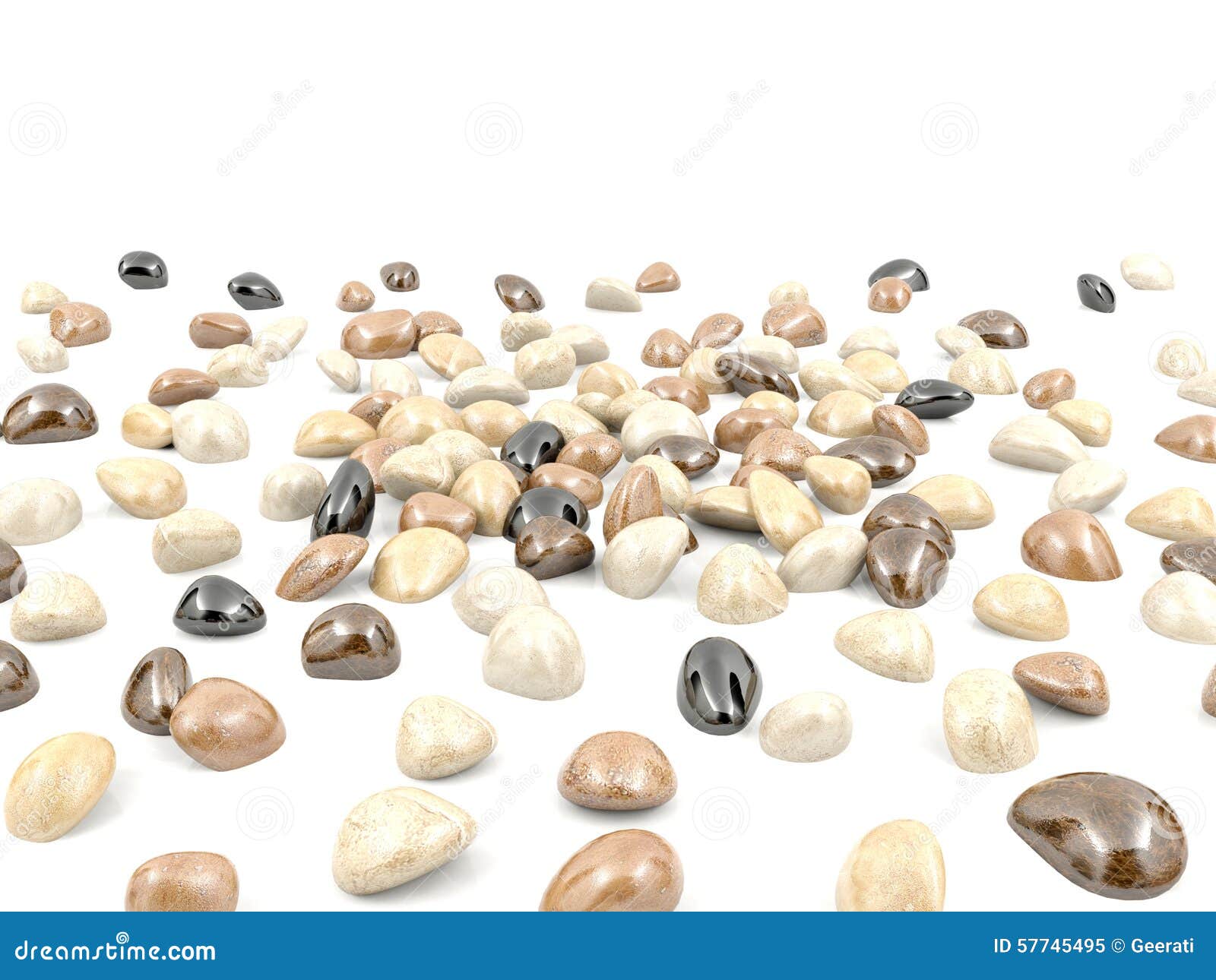 River Pebbles Stone Texture And Background Royalty-Free Stock Image ...