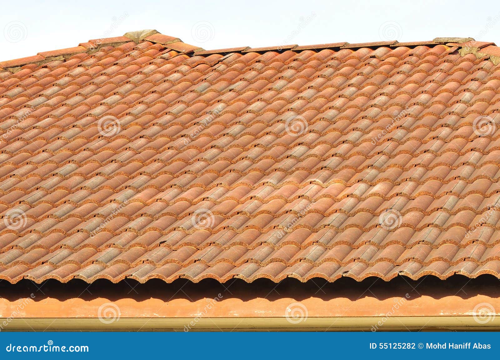 Color Rojo Del Modelo De La Teja De Tejado Foto de archivo - Imagen de ...