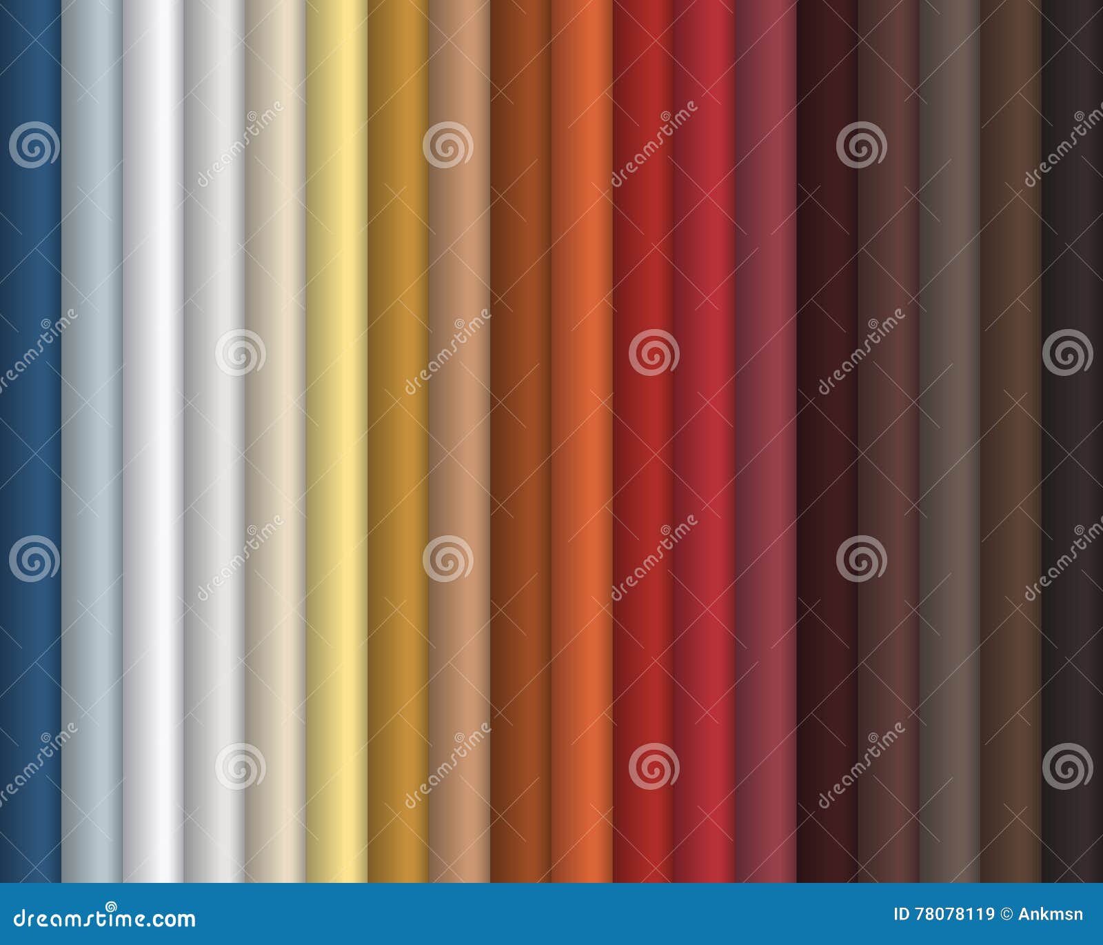 Color Rolls Abstract Seamless Pattern Stock Vector - Illustration of ...