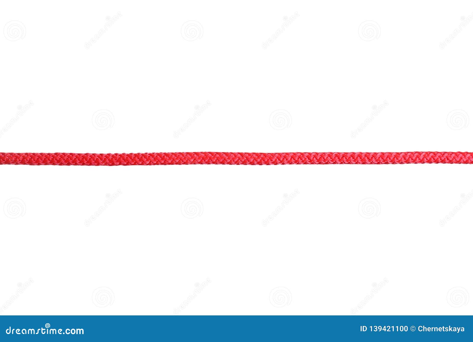 Color Rope on White Background. Stock Photo - Image of background ...