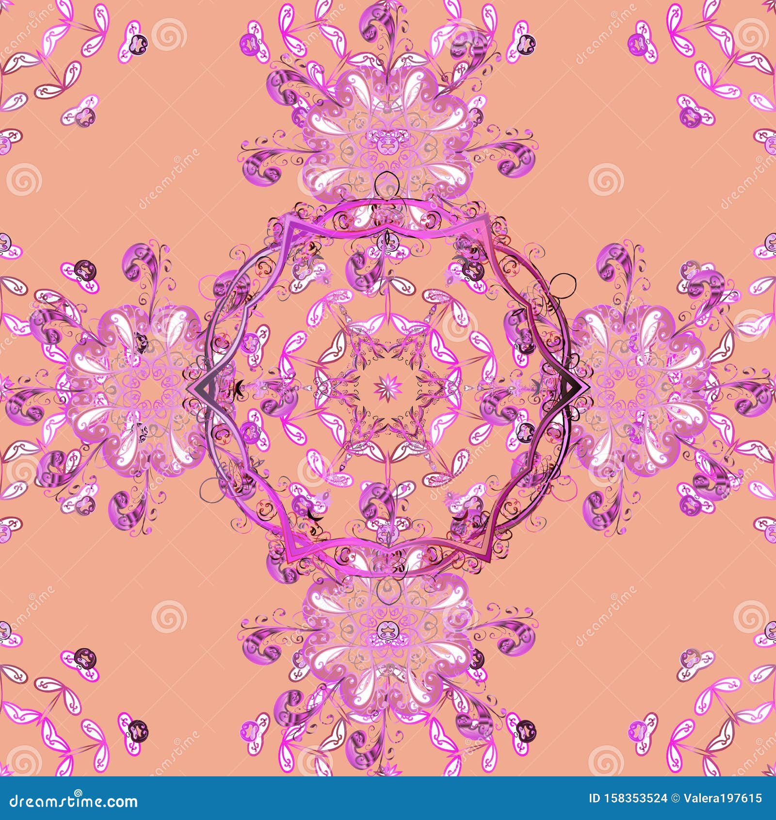 Color Rosa, Beige Y Violeta Stock de ilustración - Ilustración de rosa ...