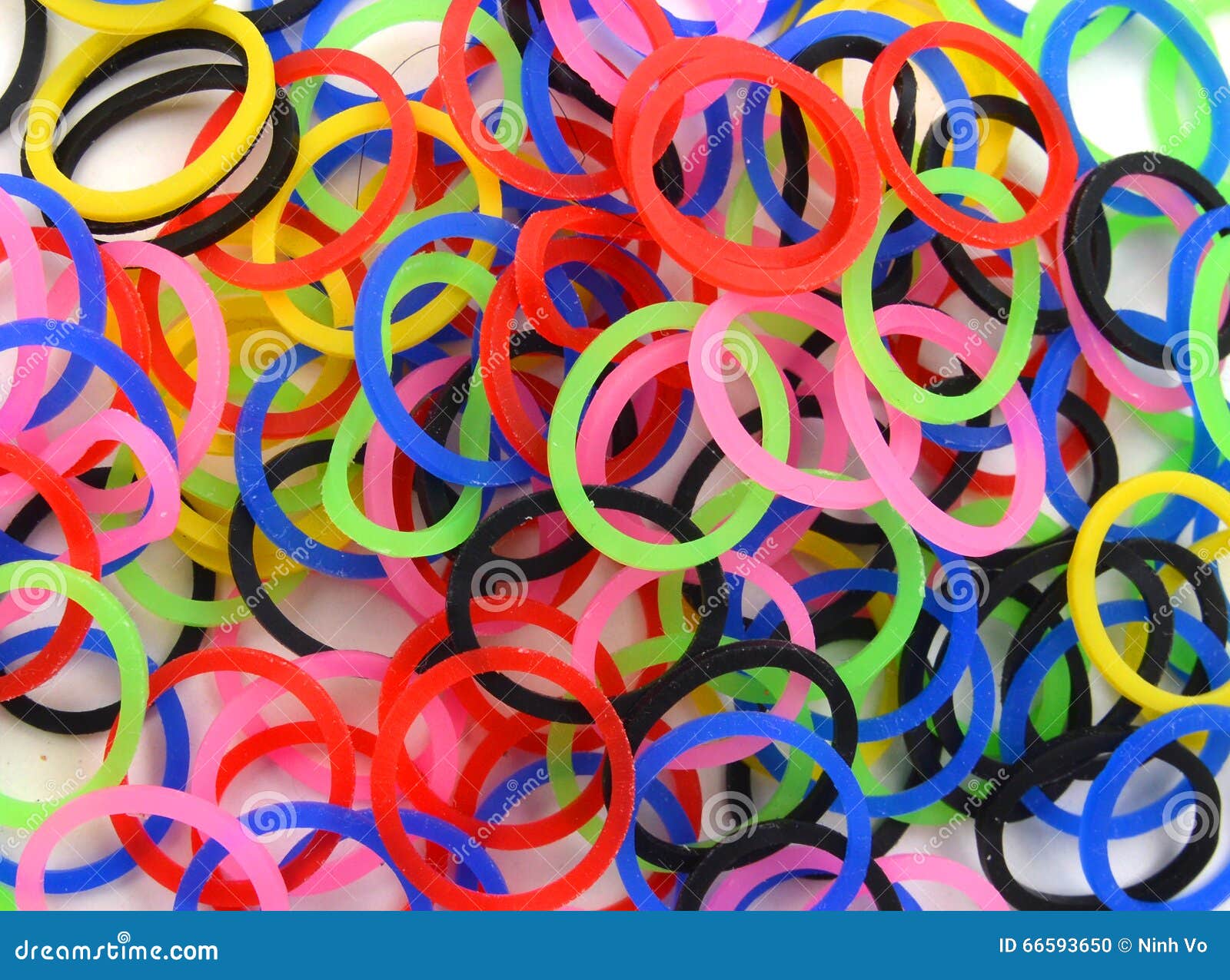 Color rubber band stock photo. Image of accessories, woman - 66593650