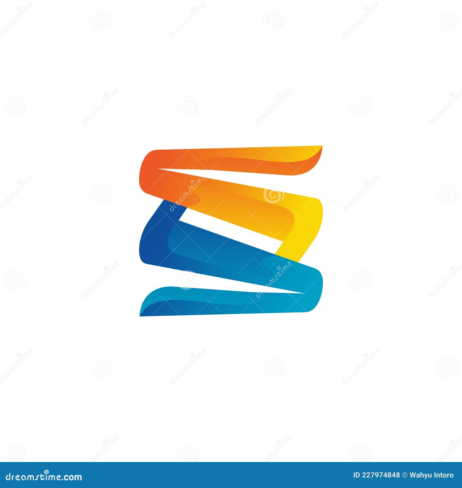 Color S Logo Vector Abstract Stock Illustration - Illustration of ...