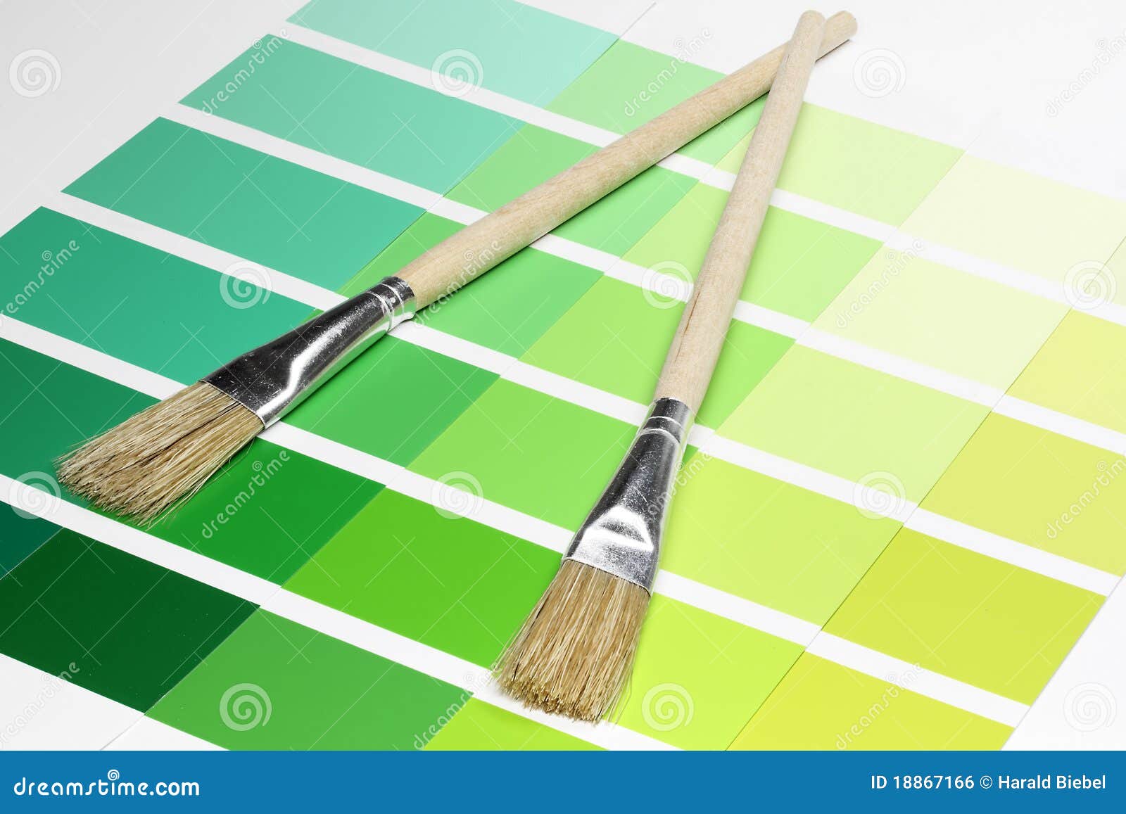 Color Sample Charts stock photo. Image of brush, room - 18867166