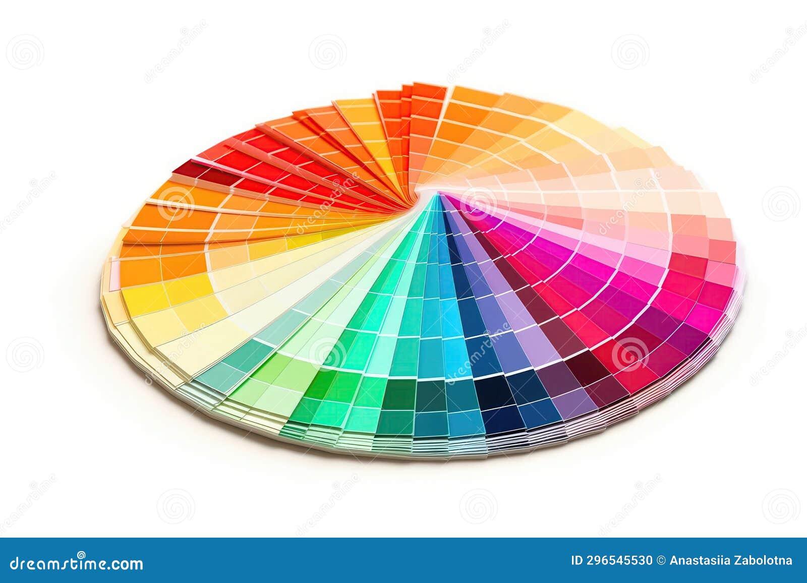 Color Sample Palette Catalog Colors on White Background. Generative AI ...