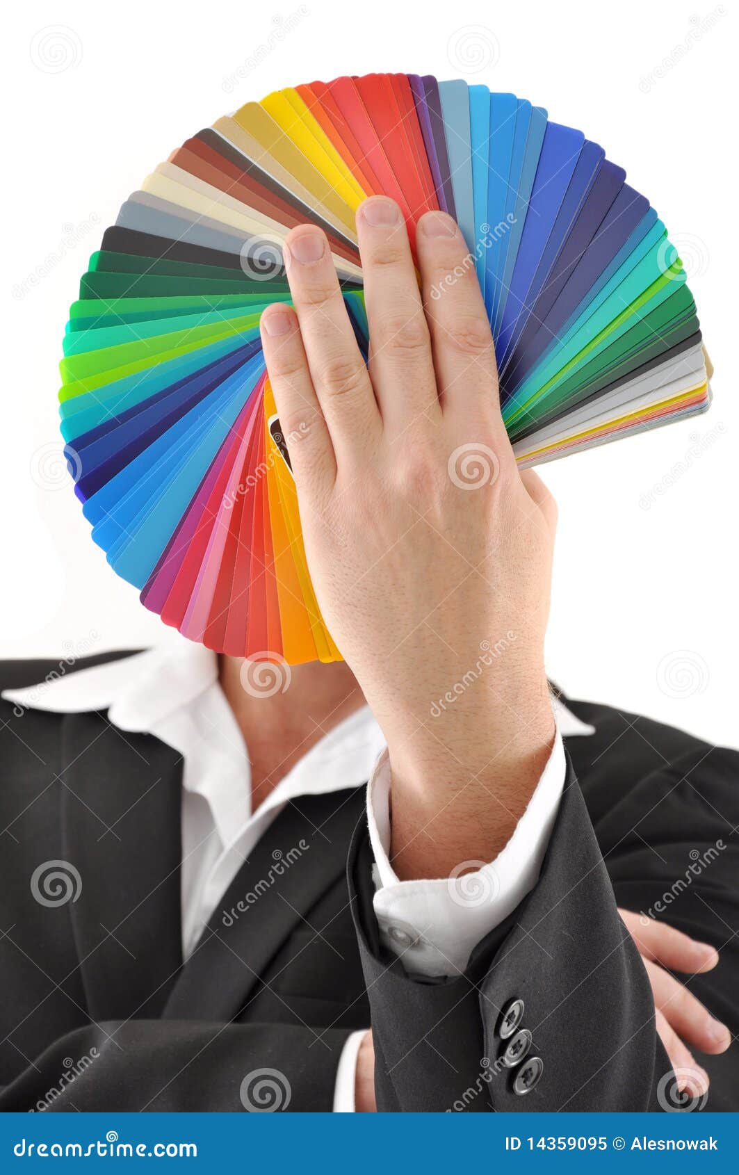 Color sampler stock image. Image of offer, pigment, hand - 14359095