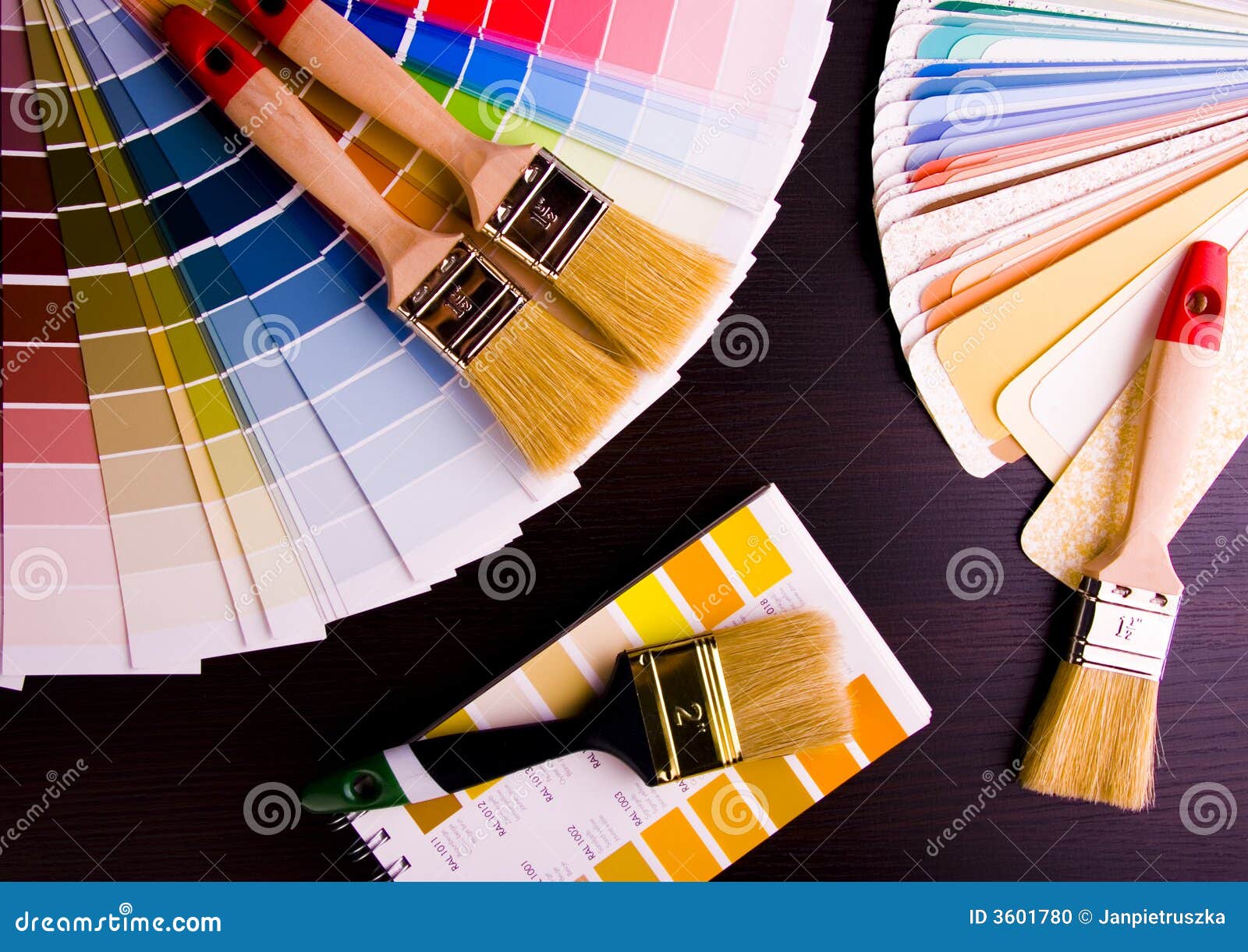 Color samples stock photo. Image of drawing, layout, decorating - 3601780