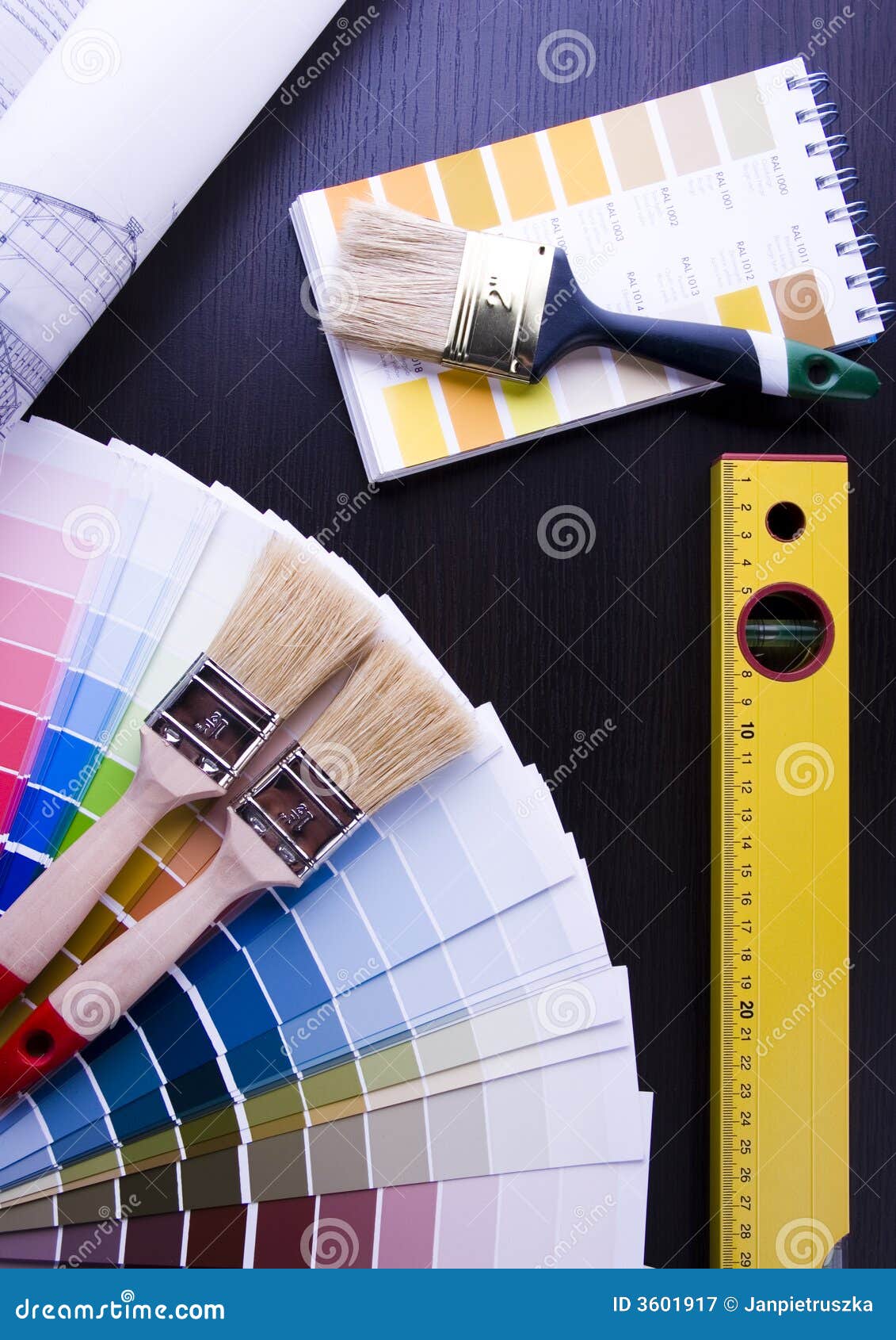 Color samples stock image. Image of decorator, improvement - 3601917
