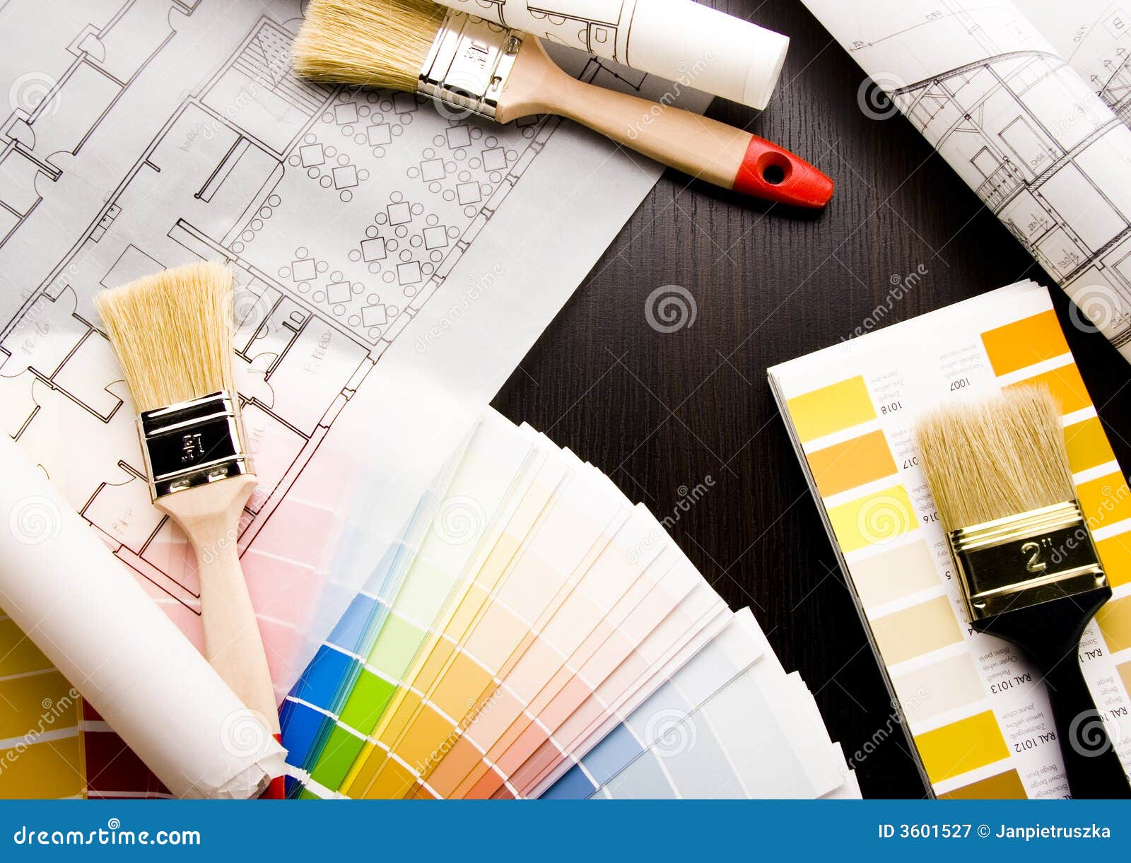 Color Samples & Architecture Stock Image - Image of diagram, pigment ...