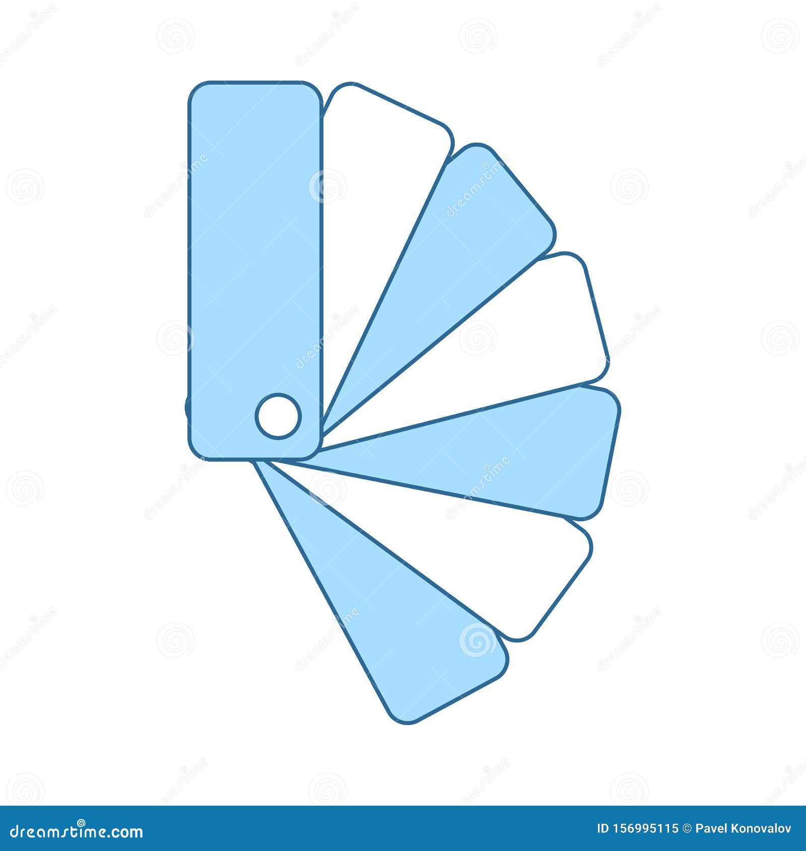 Color Samples Icon stock vector. Illustration of paperhanging - 156995115