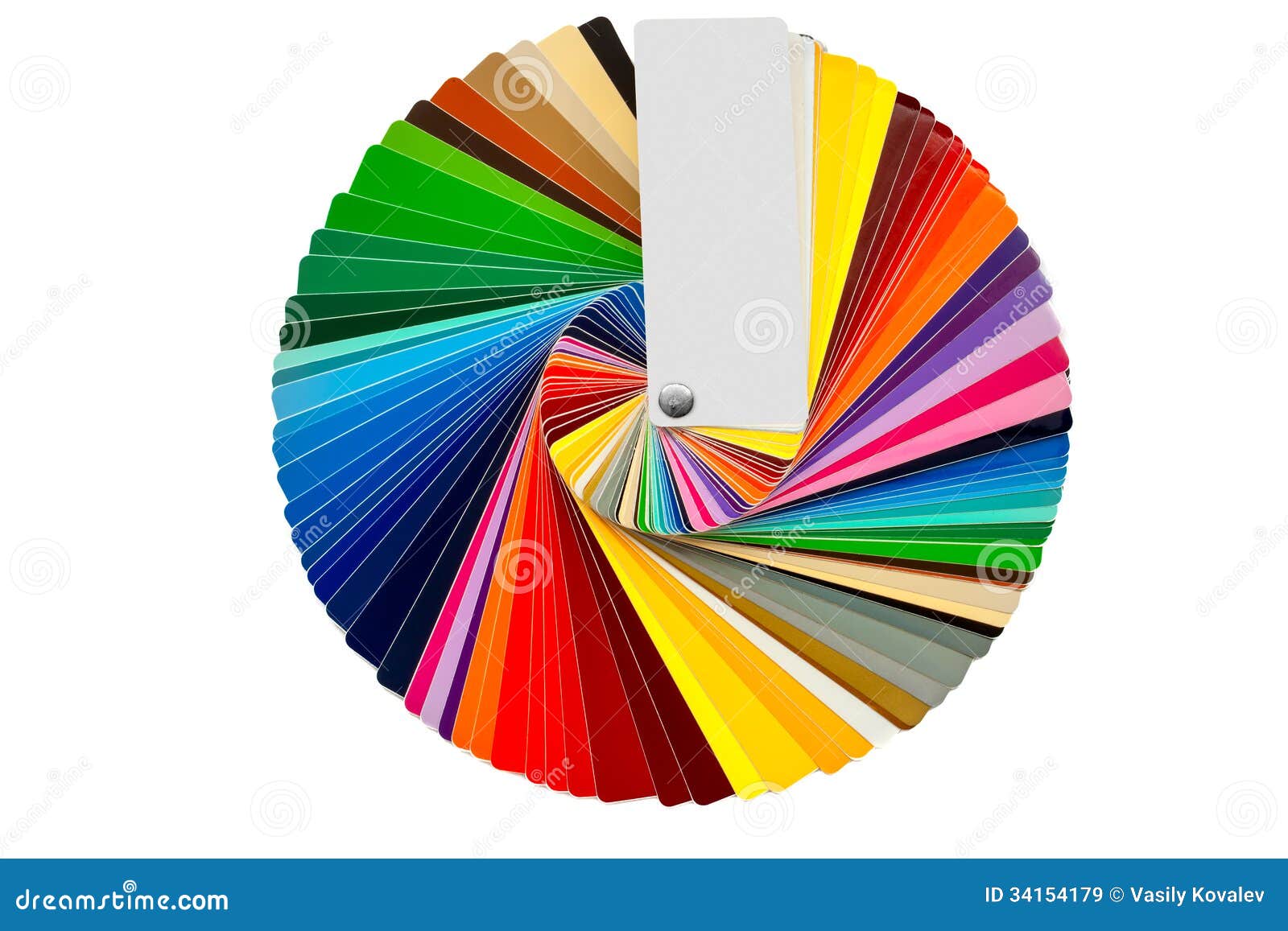 Color Samples Isolated Over White Stock Image - Image of colour ...