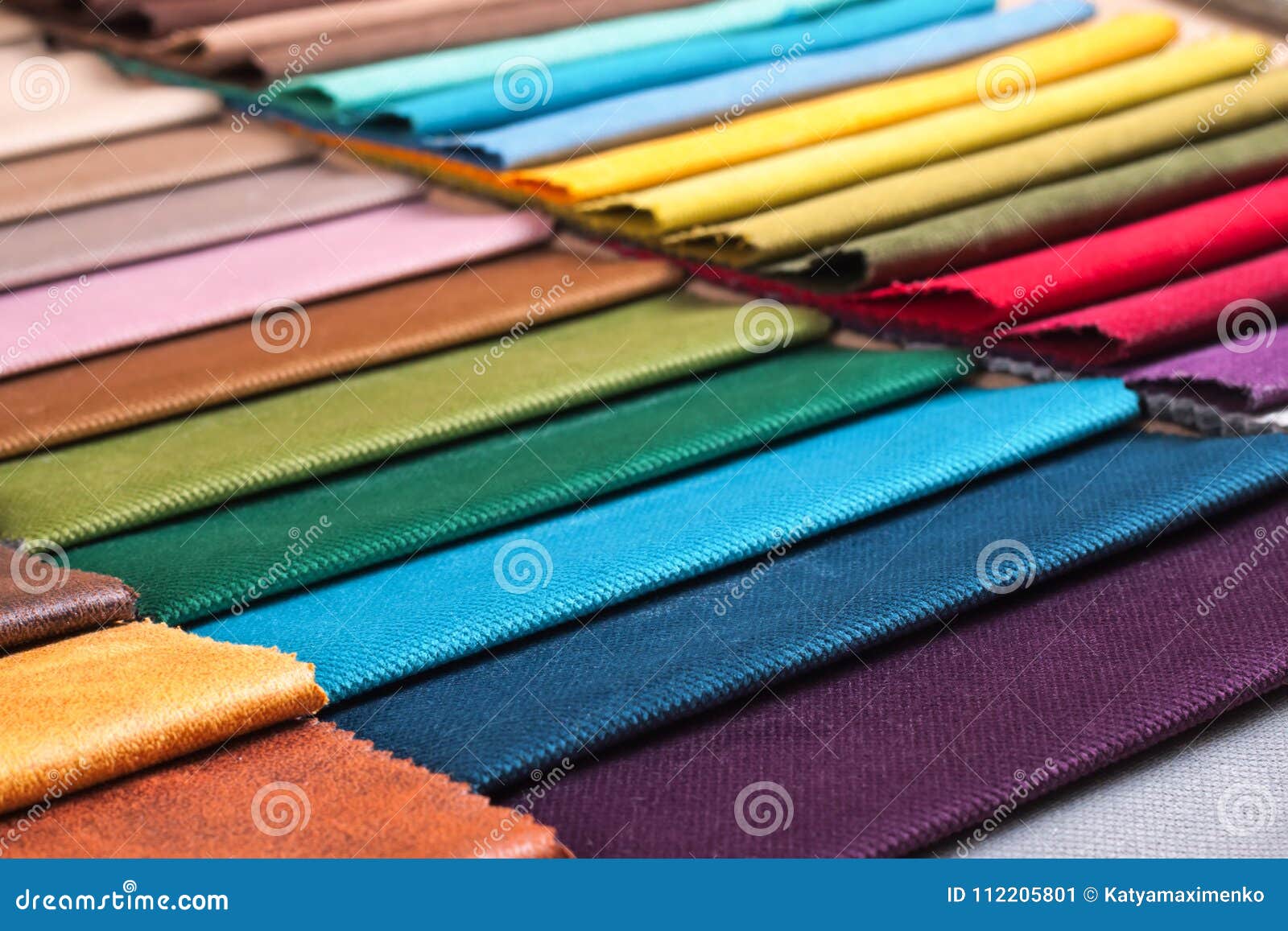 Colored tissue samples stock image. Image of abstract - 112205801