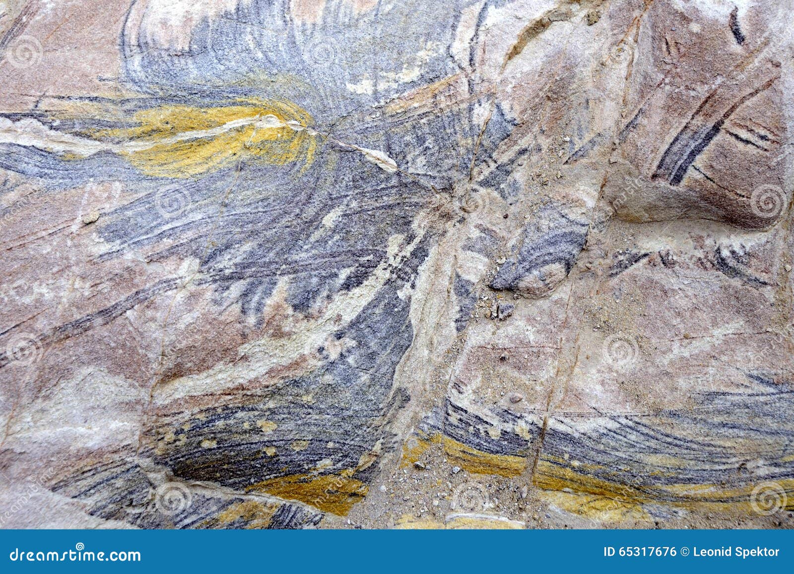 Color Sandstone Rocks in Jordan Desert. Stock Photo - Image of ...