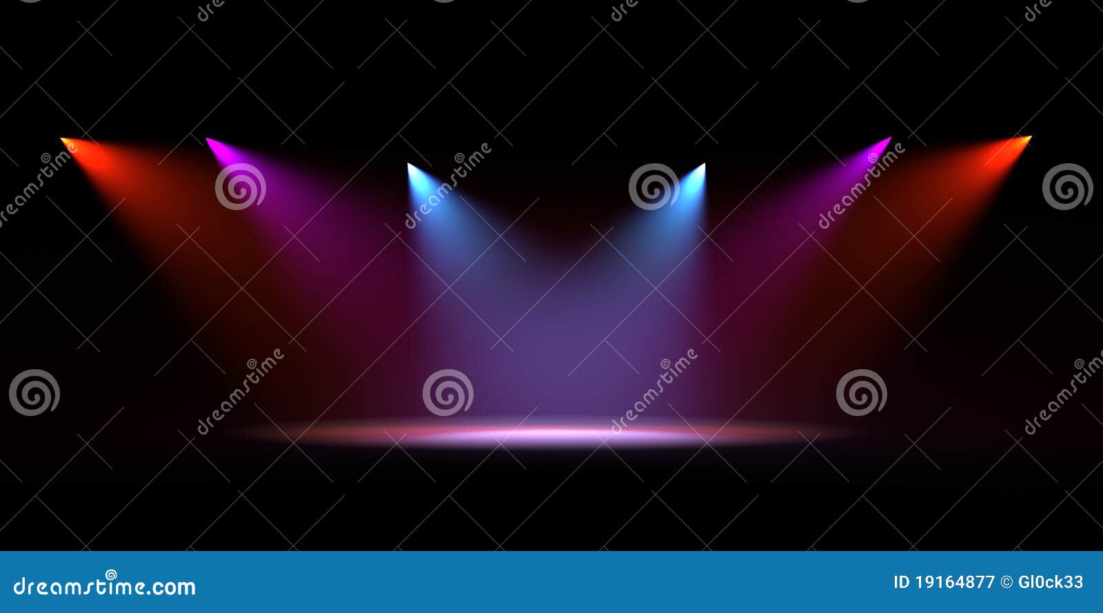 Color scene light stock illustration. Illustration of backdrop - 19164877