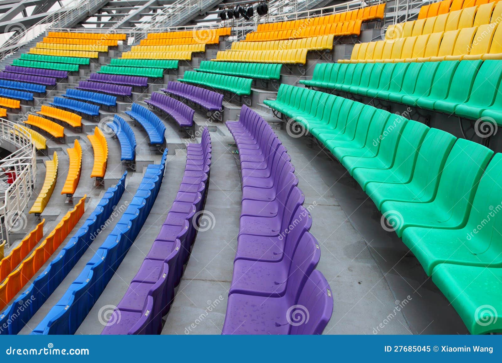 Color Seat Pattern stock image. Image of stadium, empty - 27685045