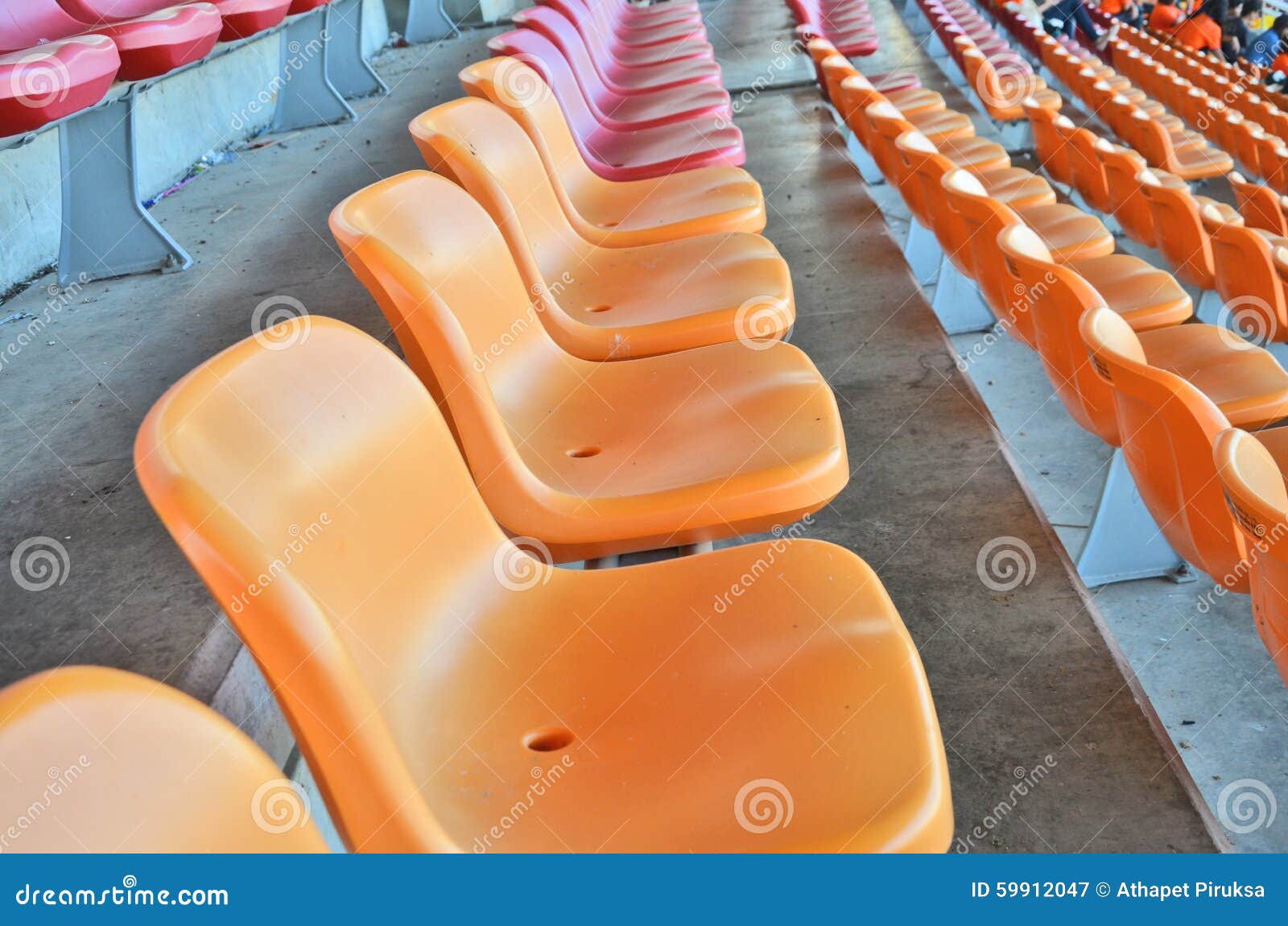 Color seat in stadium stock image. Image of blue, line - 59912047