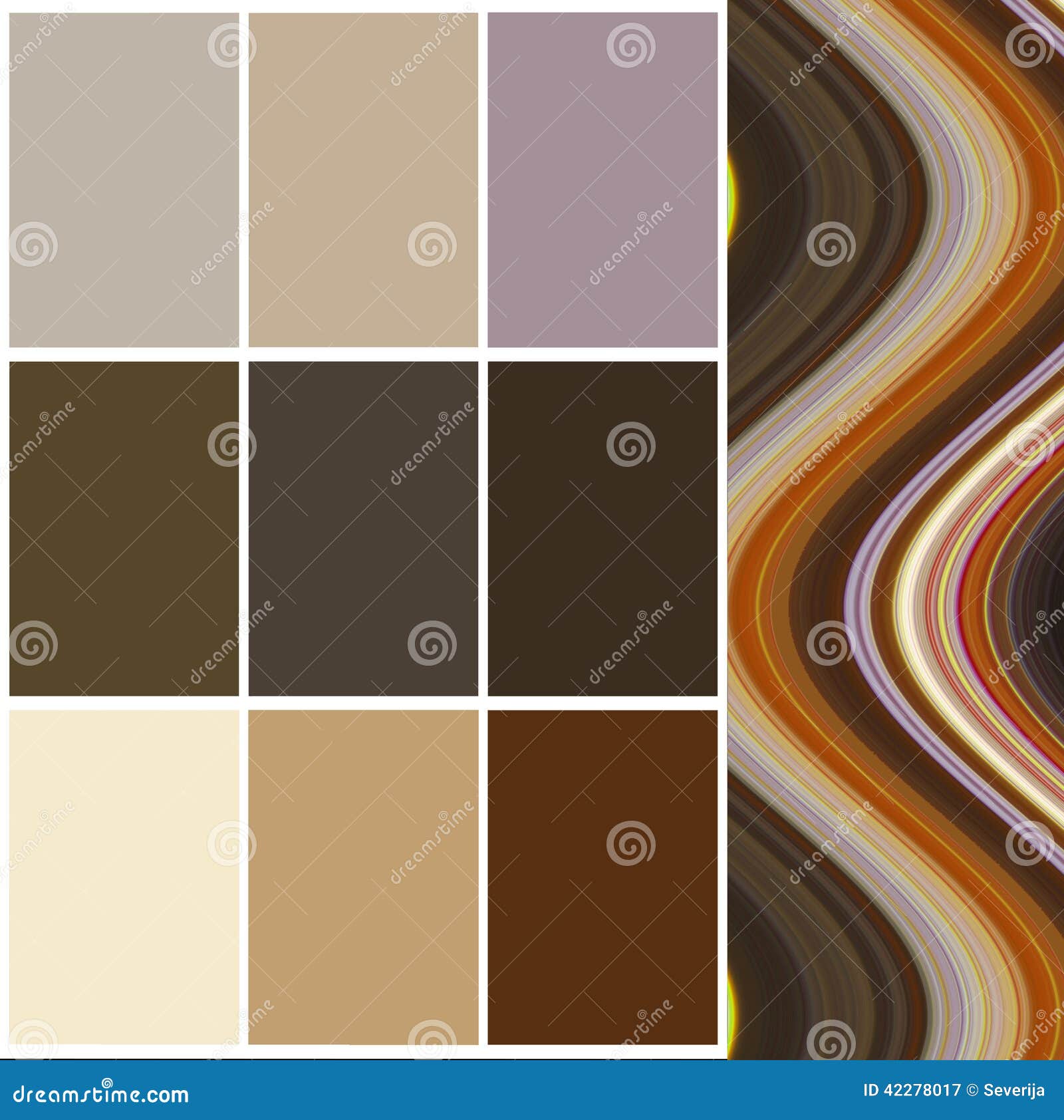 Color selection stock illustration. Illustration of border - 42278017